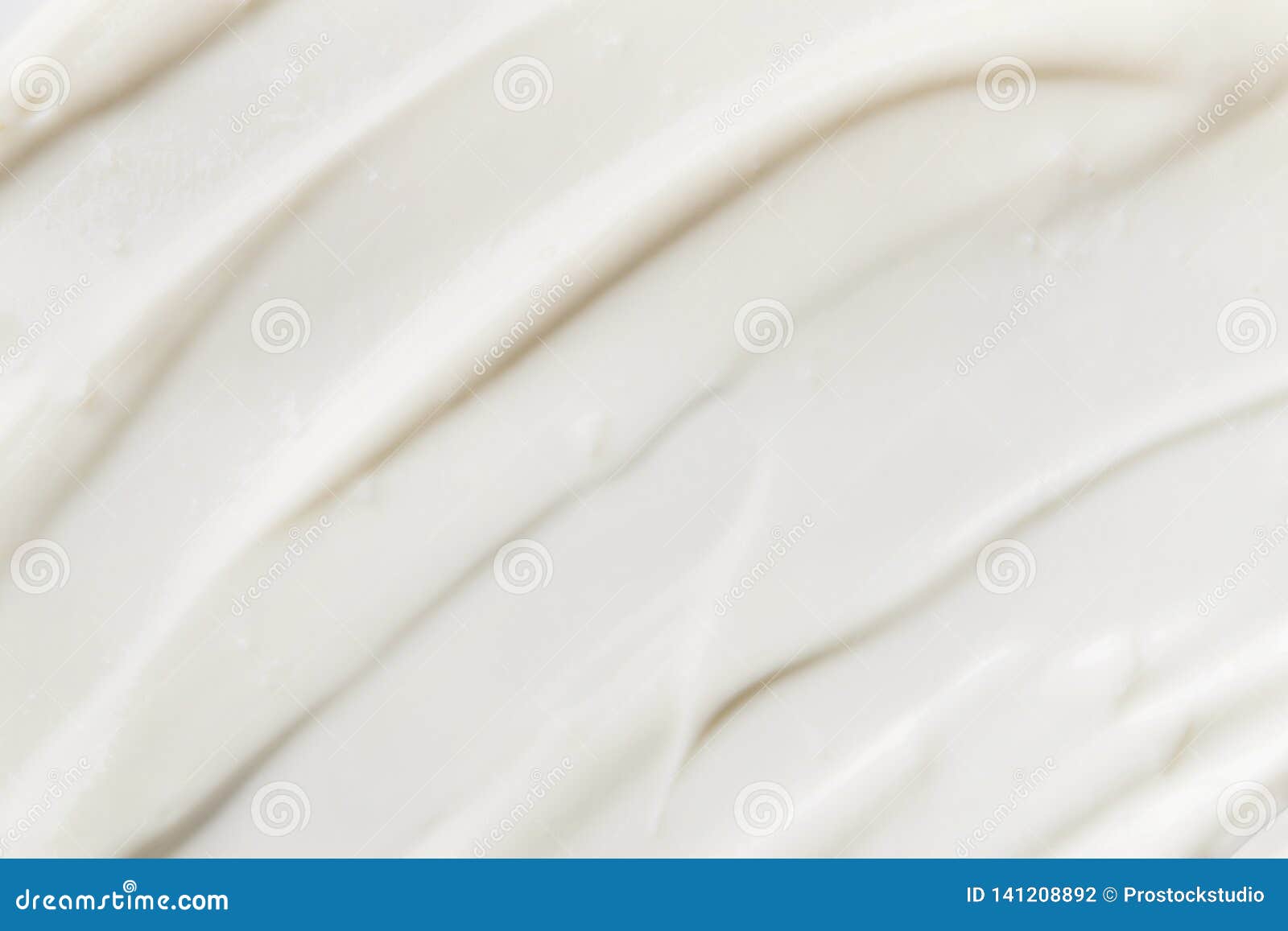 Sour Cream Texture Top View Stock Photo - Image of lotion, lactose ...