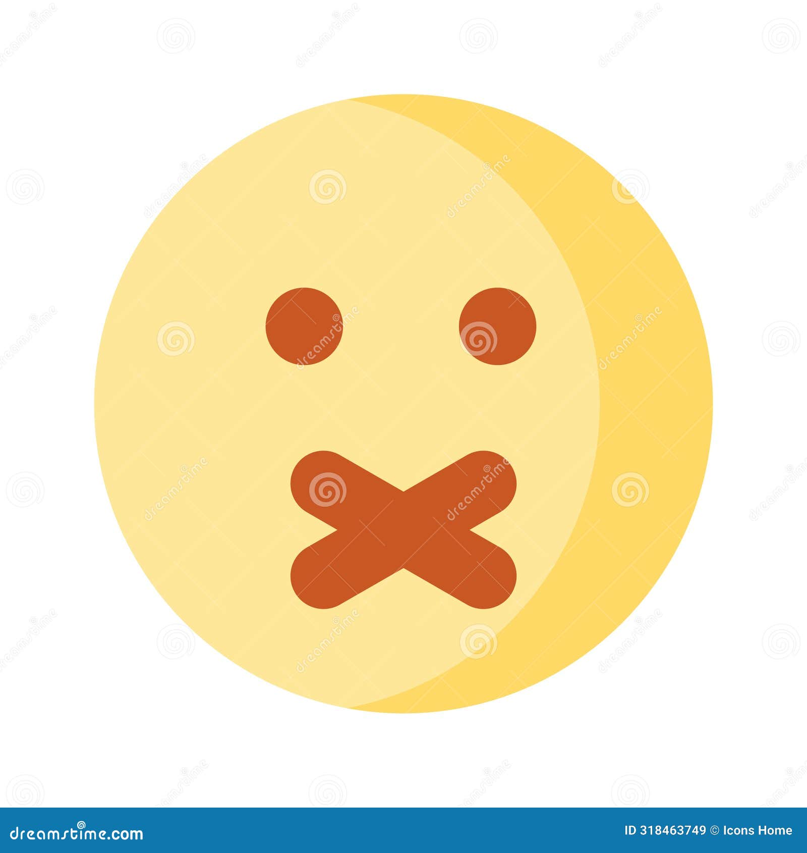 Sour Face Emoji Icon, Creative and Premium Vector Stock Illustration ...