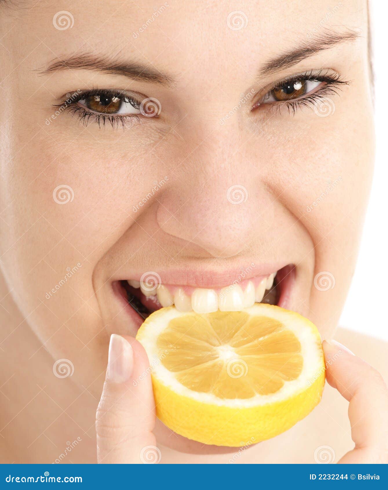 Sour lemon stock photo. Image of nutrition, lemon, grimace - 2232244