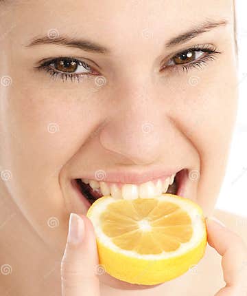 Sour lemon stock photo. Image of nutrition, lemon, grimace - 2232244