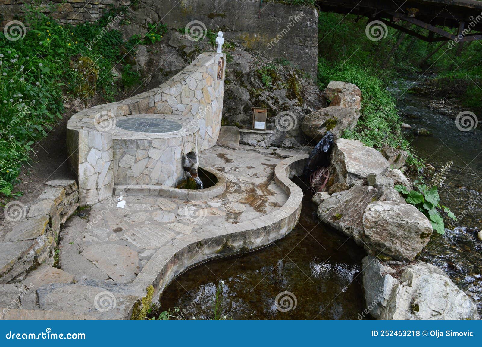 Source of Clean Drinking Water Stock Photo - Image of plant, water ...