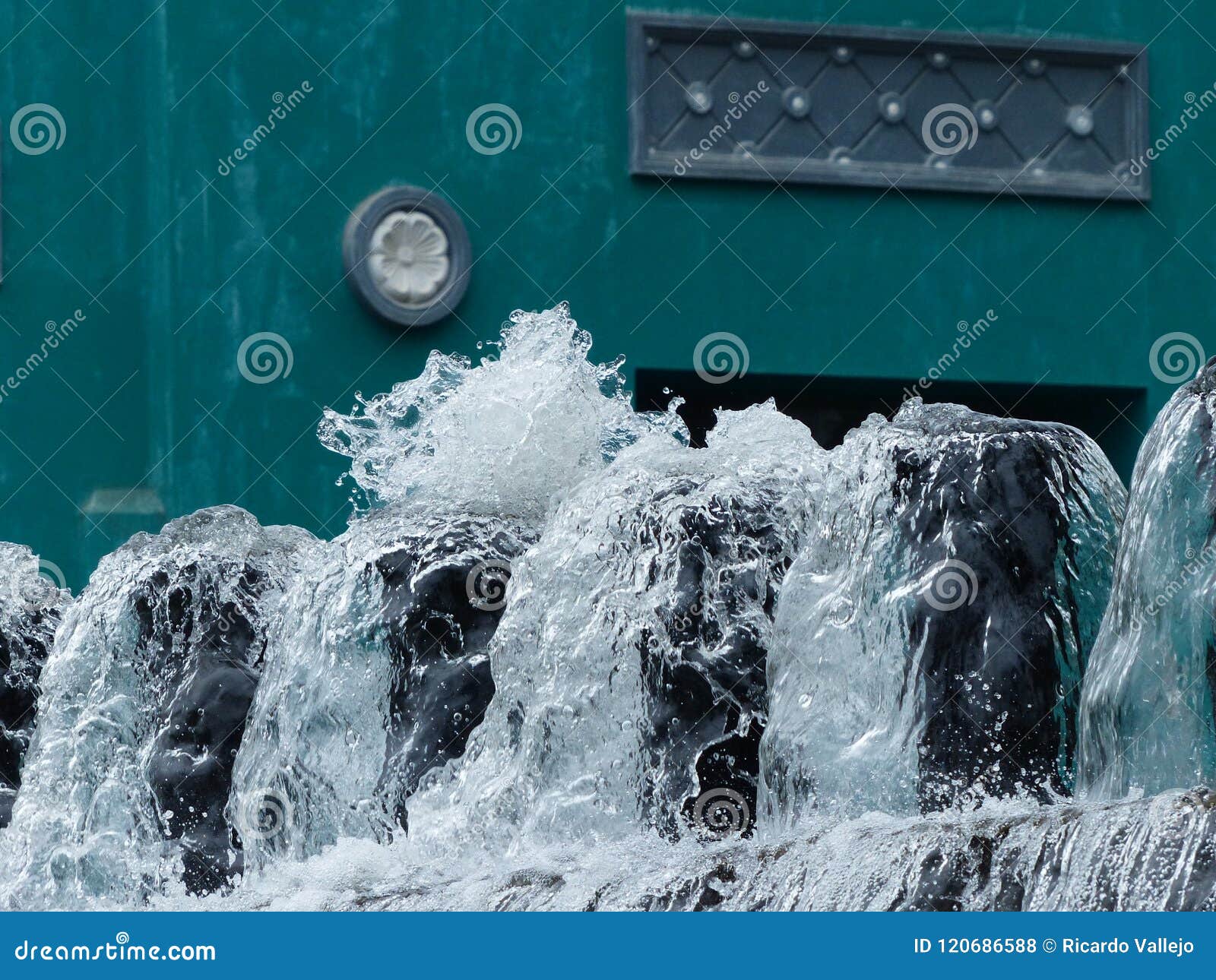 Source of Clean Water after a Purification Process Stock Photo - Image ...