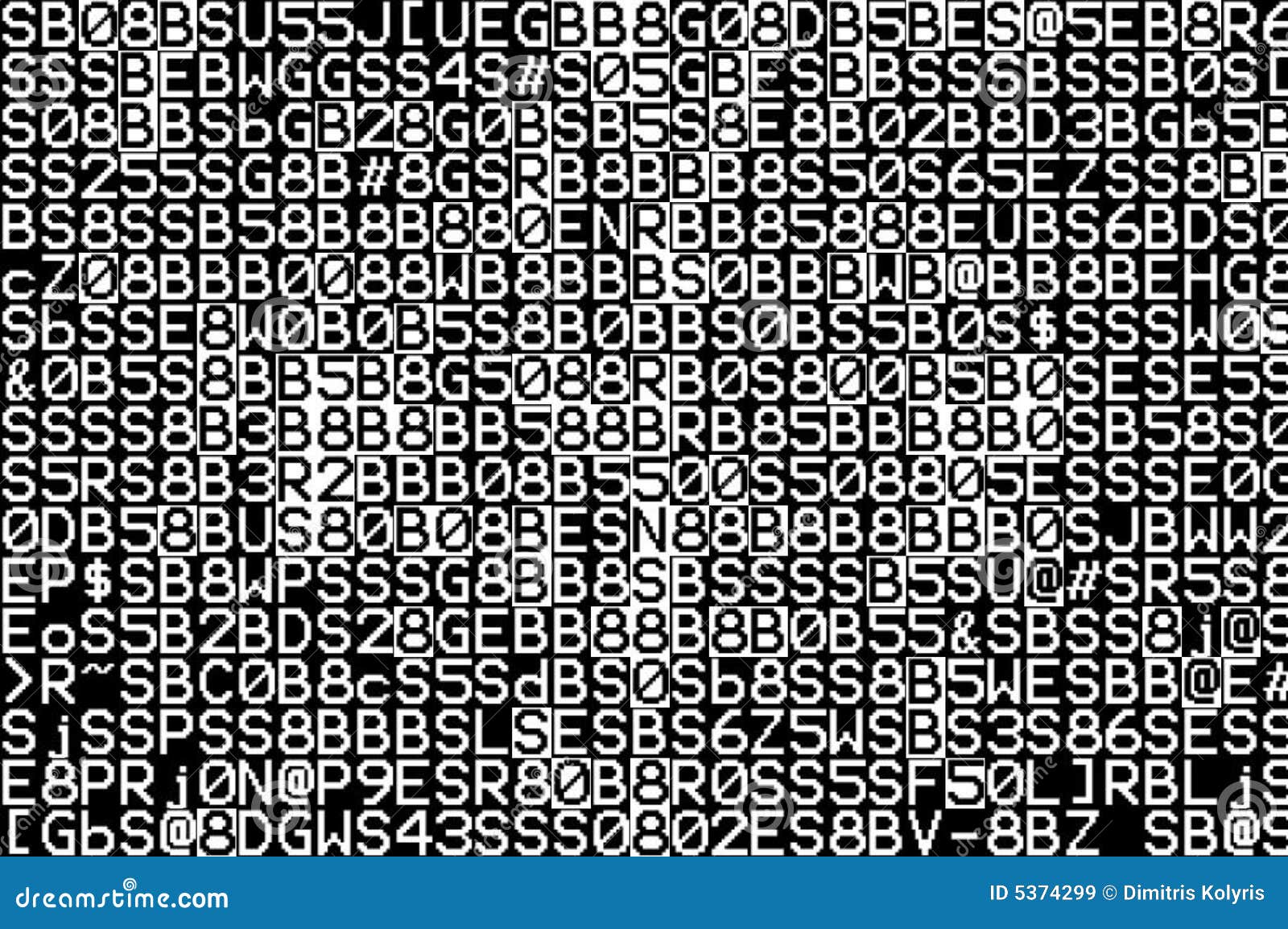 Ascii Code On Mobile Phone 3d Rendering Royalty-Free Stock Photography ...