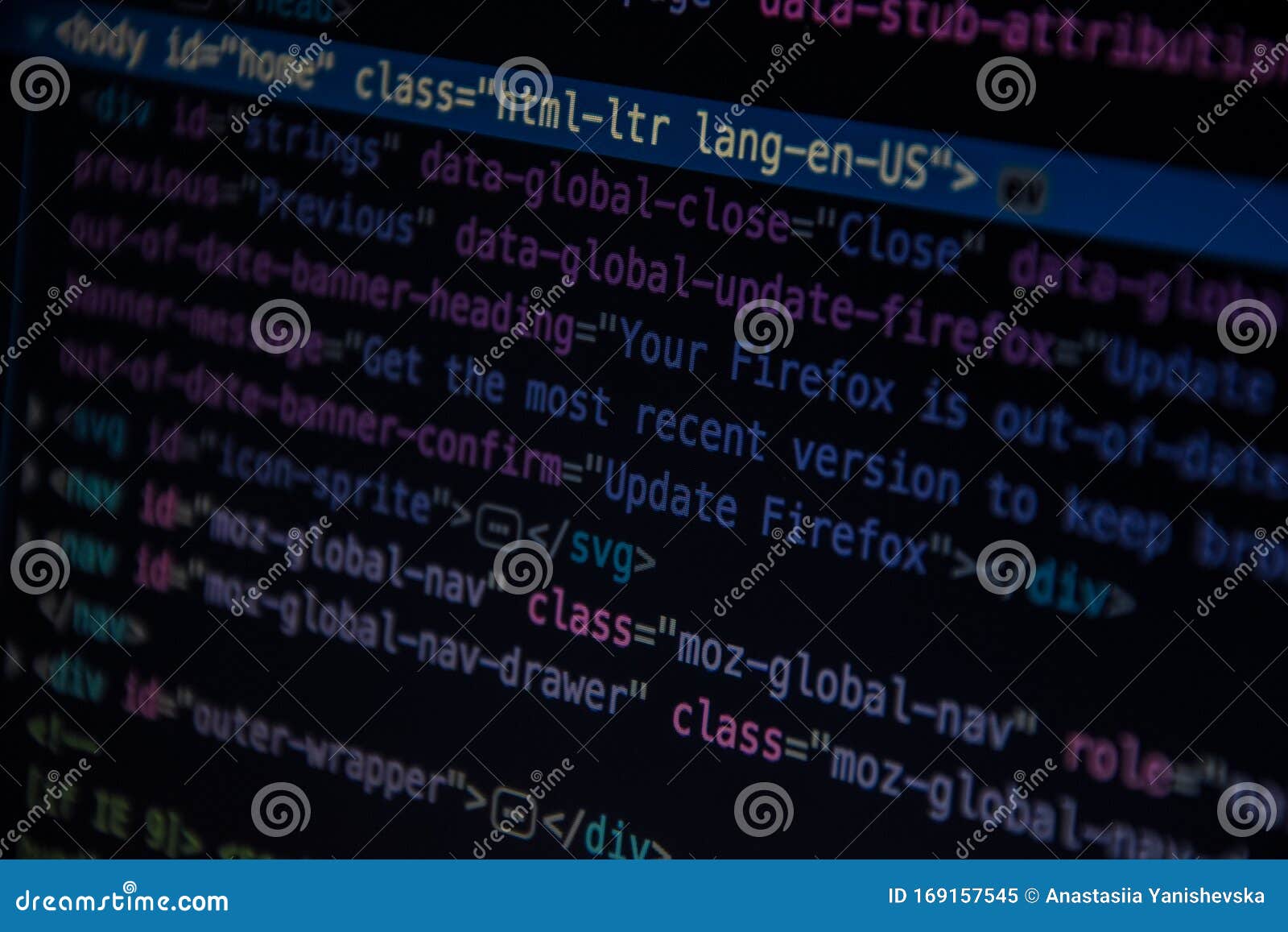 3d Hacking Code Data Flow Stream On Green Screen With Typing Coding Symbols Editorial Image