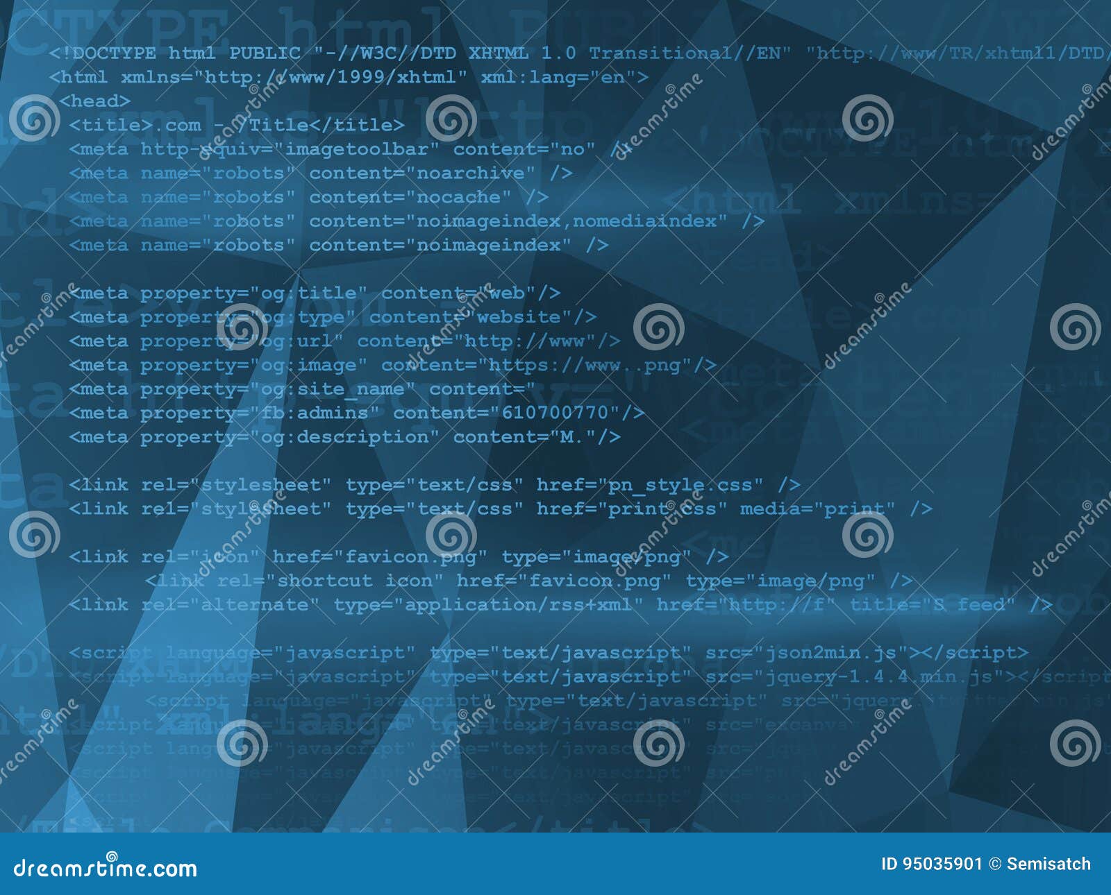 Source Code Technology Background Stock Illustration - Illustration of ...