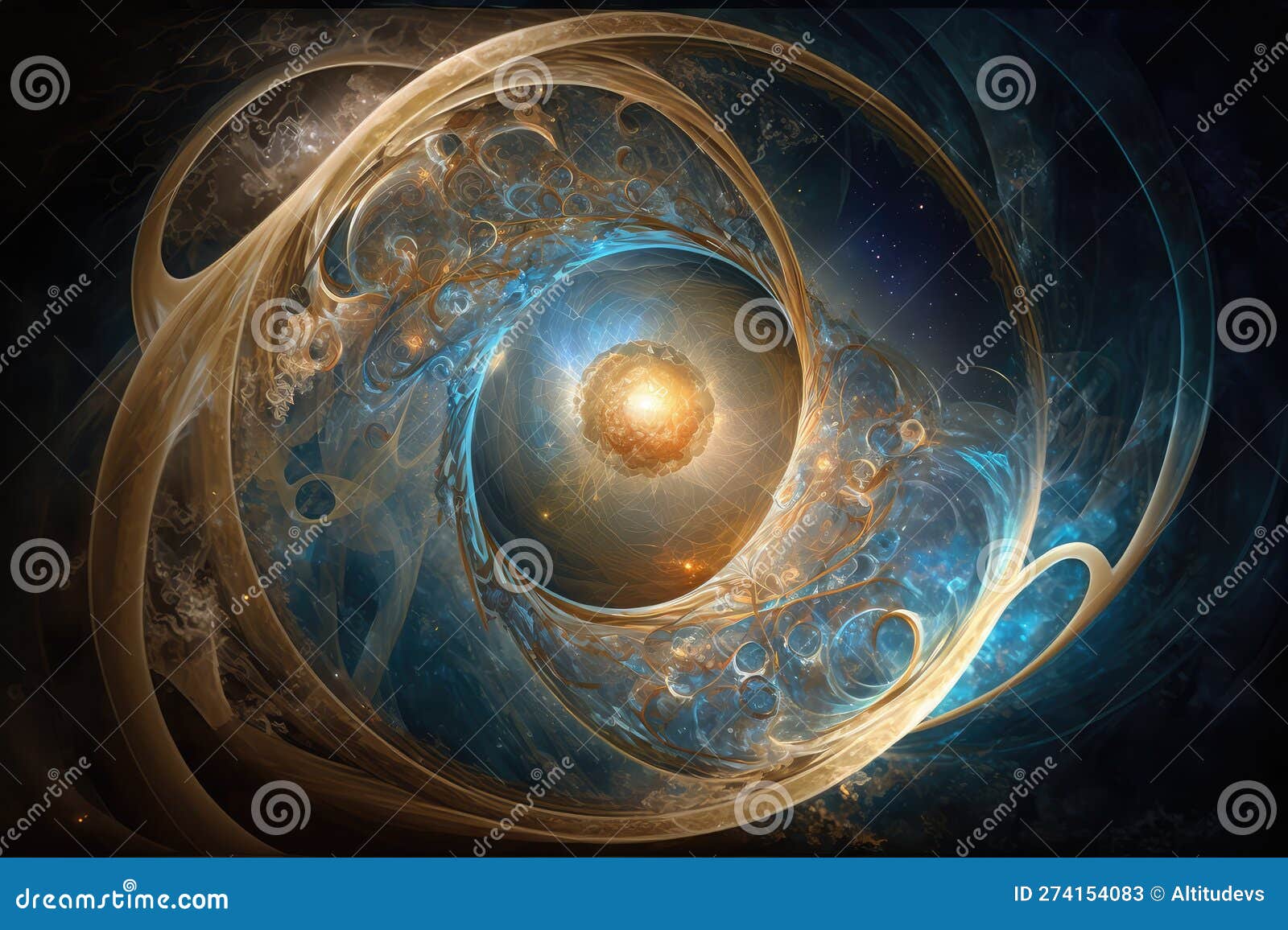 Source of Consciousness, with Its Infinite and Eternal Energy, Flowing ...