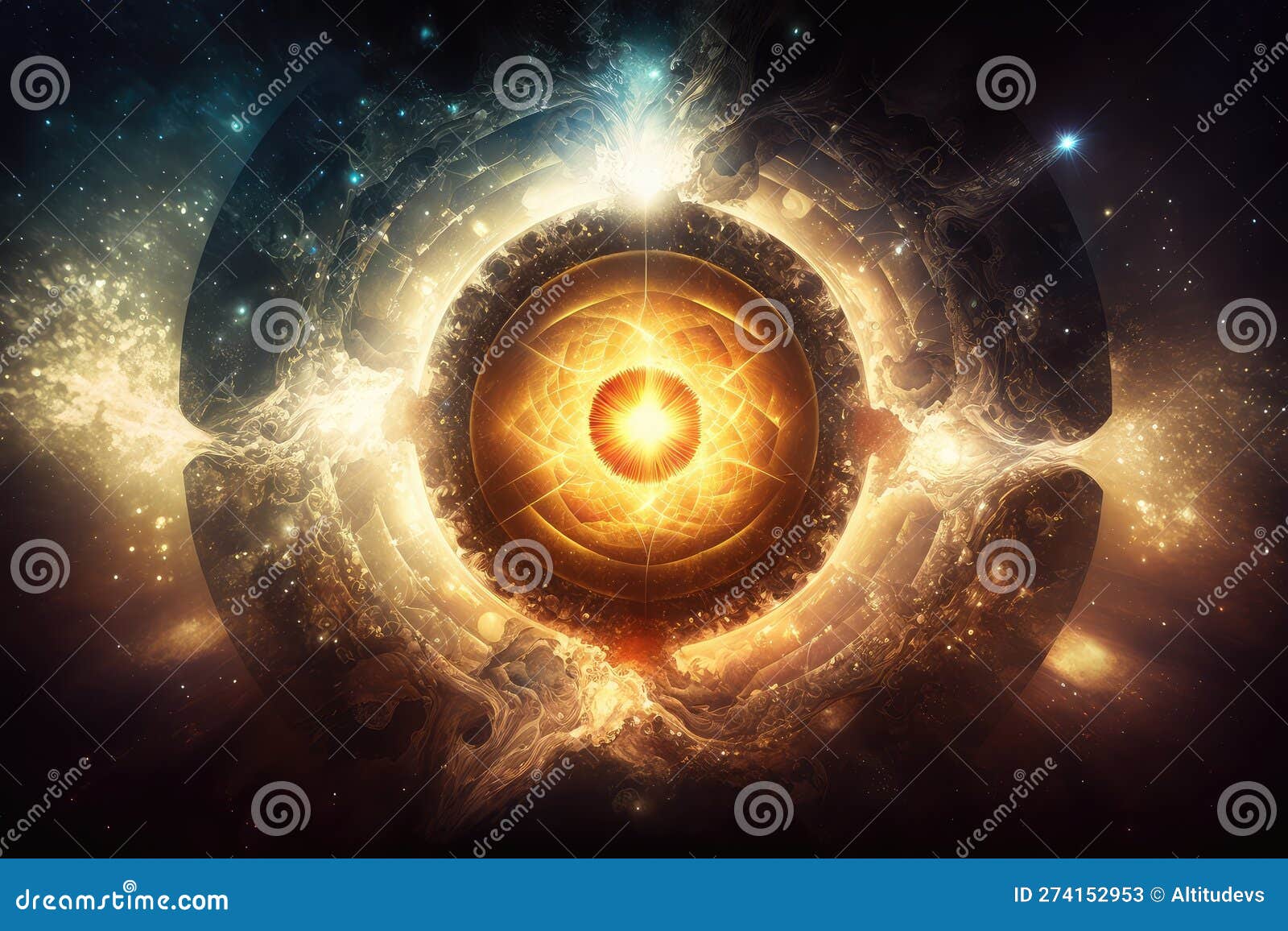 Source of Consciousness, with Its Infinite and Eternal Light, Shining ...