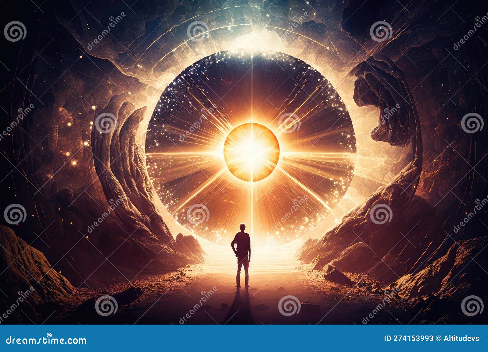 Source of Consciousness Radiates Infinite Light, Illuminating the ...
