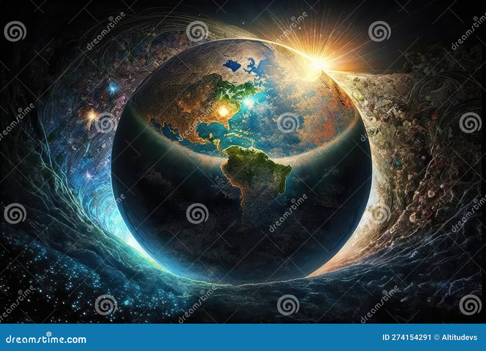 Source of Consciousness, Shining Light upon the Earth, Bringing Life ...