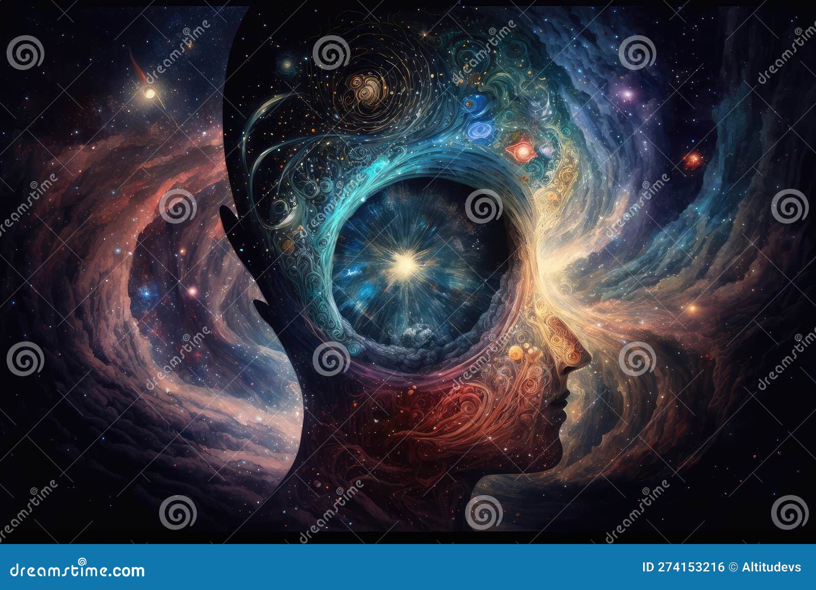 Source of Consciousness, with the Universe and All Its Galaxies in the ...