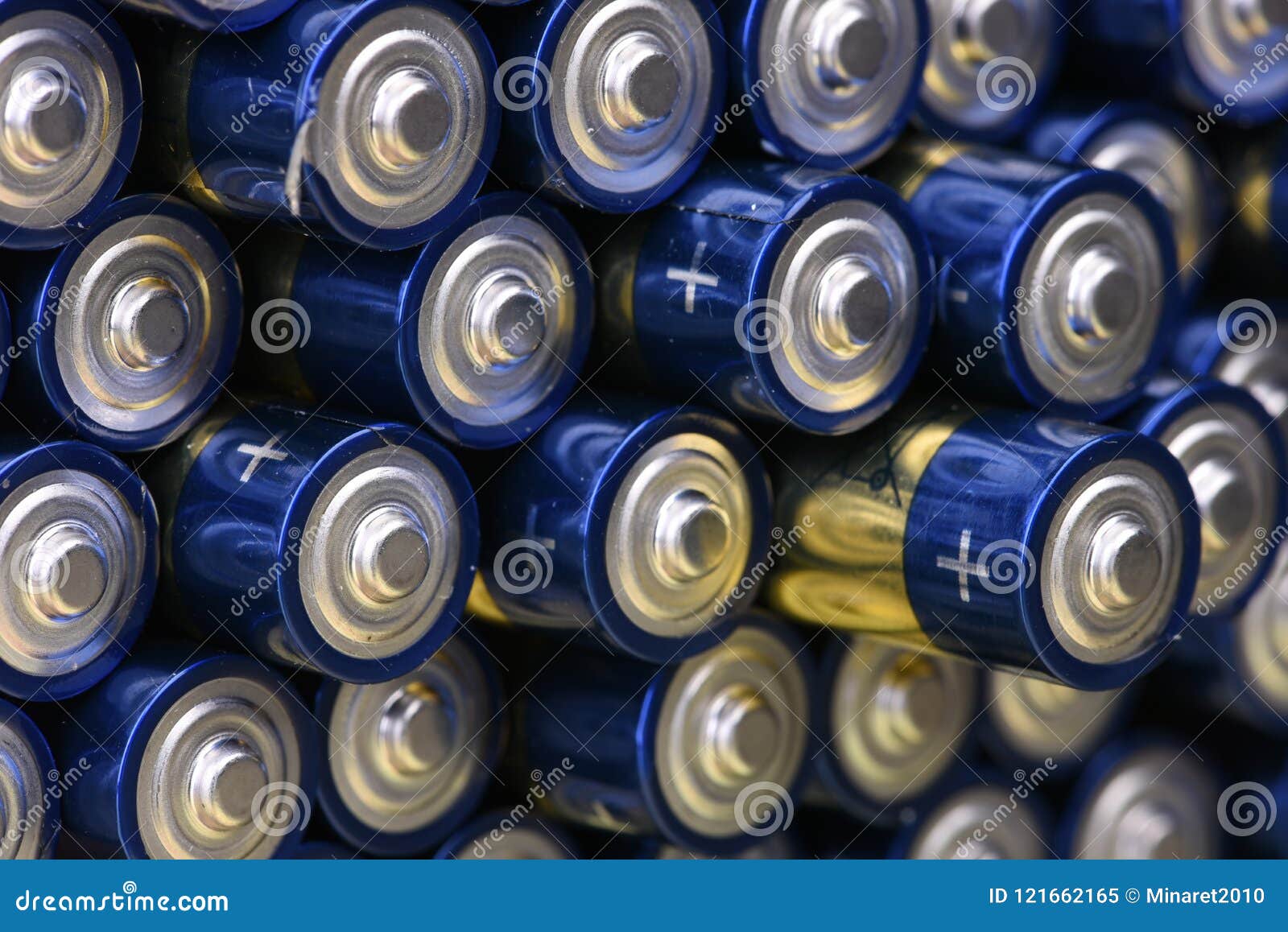 Source of Energy, Batteries AAA Stock Image - Image of cell, energy ...