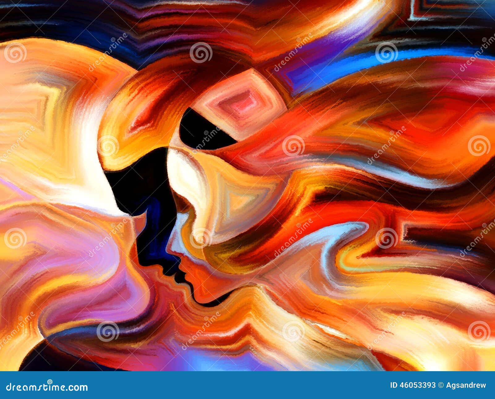 Source of Inner Paint stock illustration. Illustration of painting ...