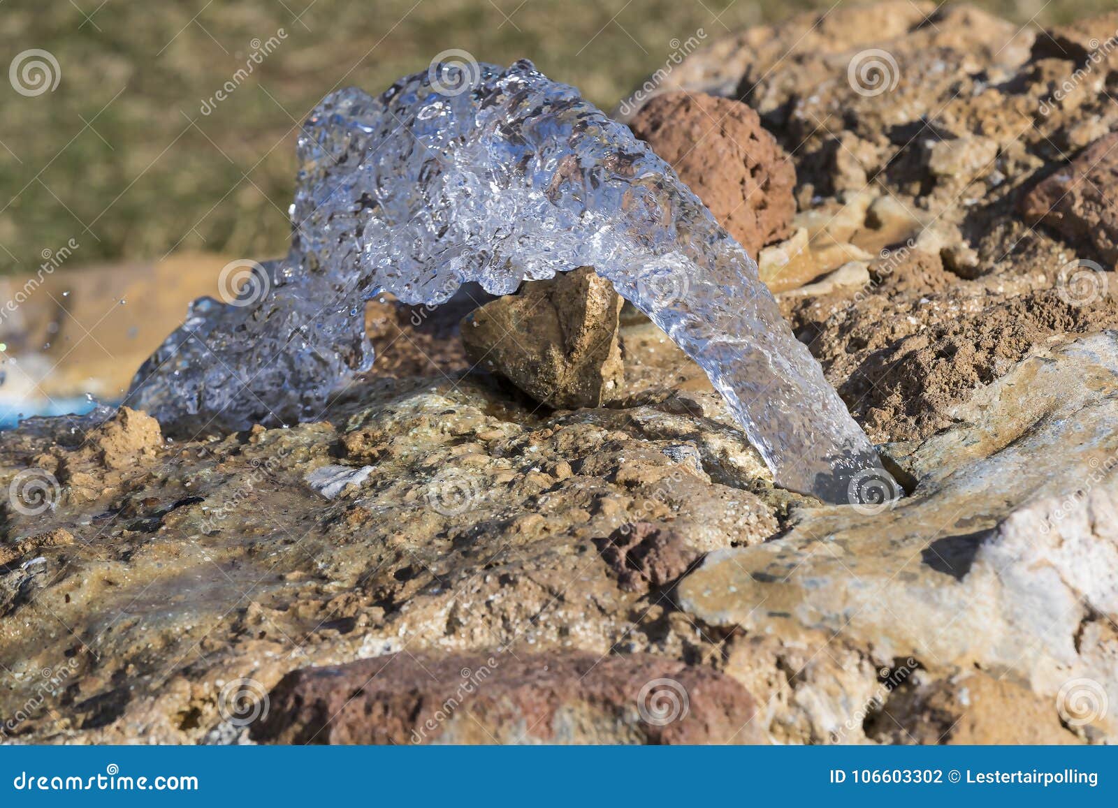 A Source of Pure Mineral Water Stock Photo - Image of river, nature ...