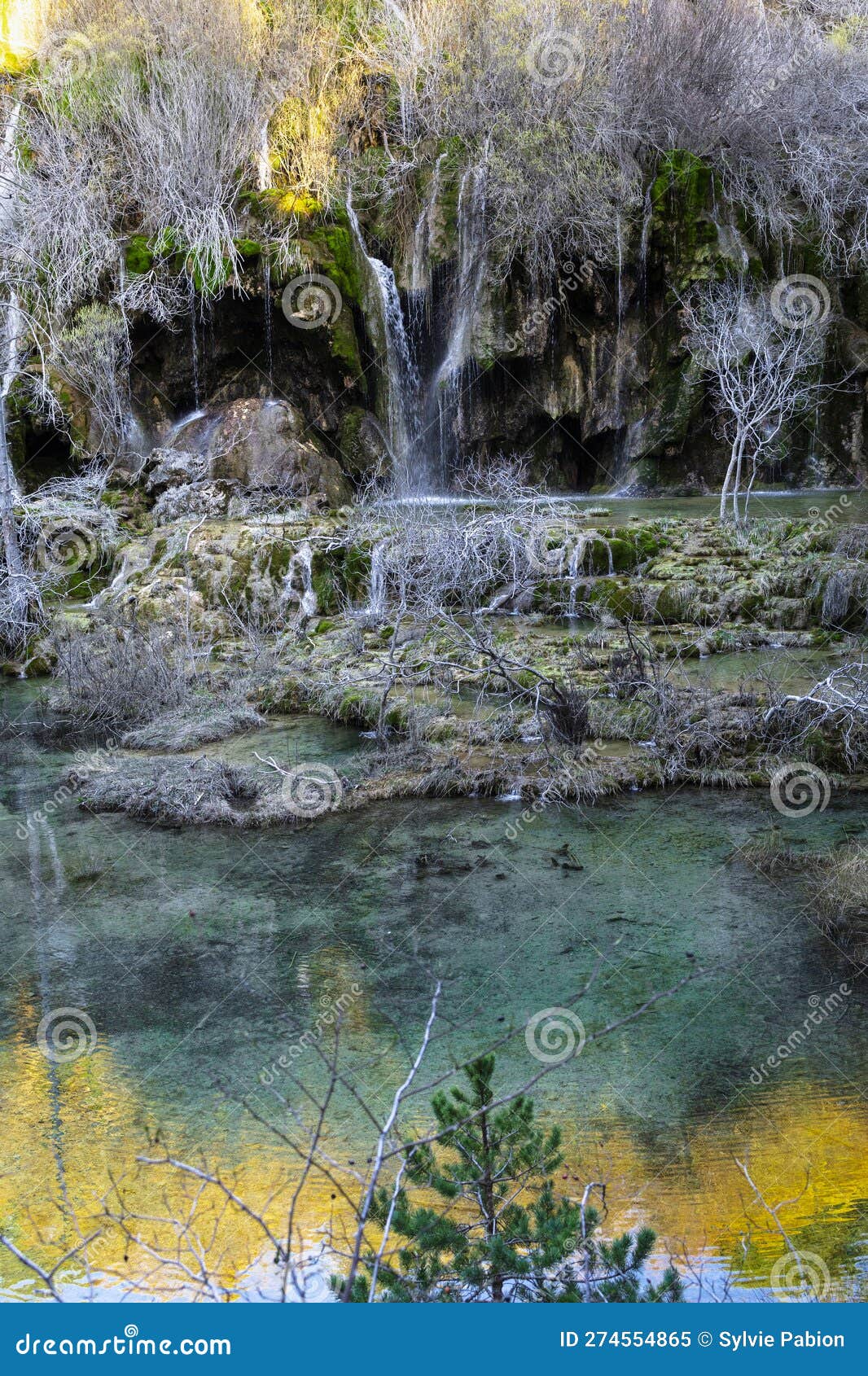 Source of the River Cuervo in the Province of Cuenca in Castilla La ...