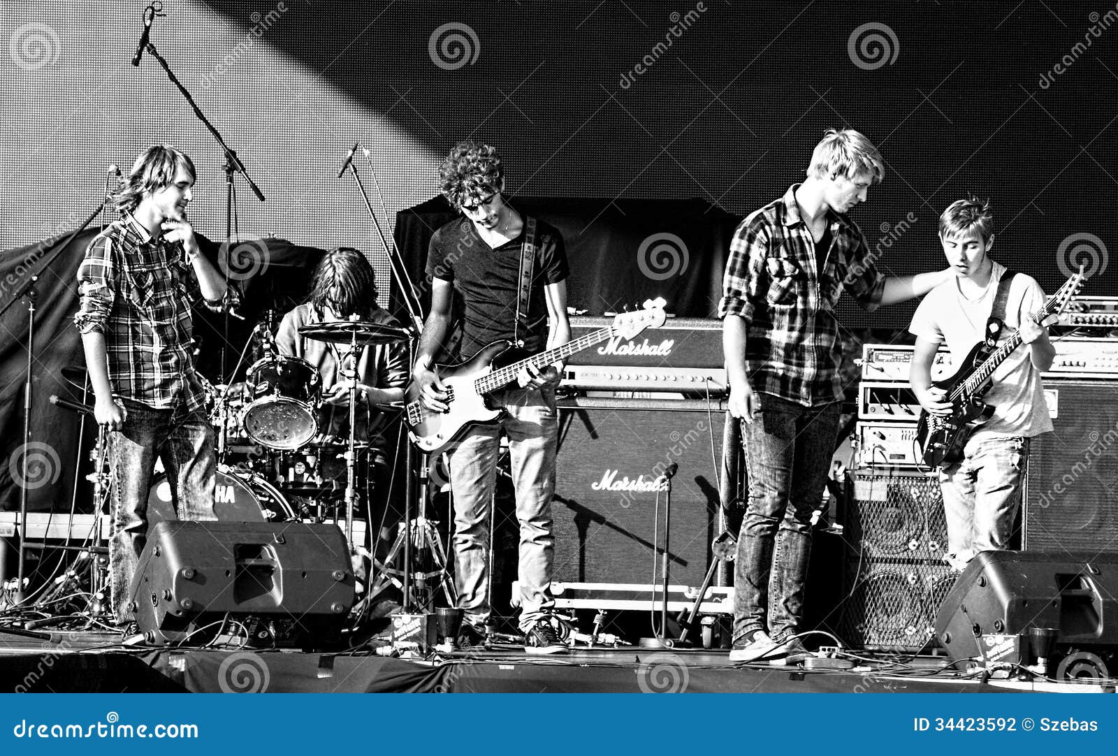 Source Romanian Rock Band at October Fest Editorial Photography - Image ...