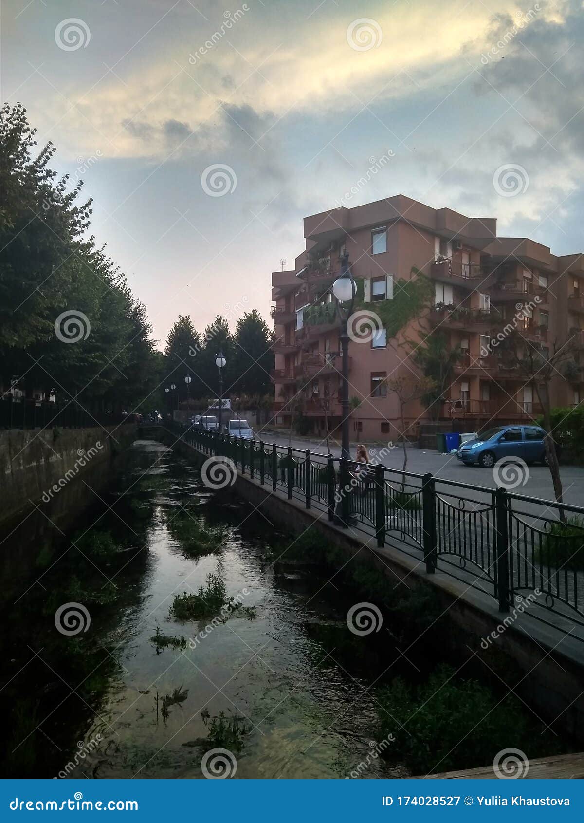 The Source of Sarno River Italy at Summer Stock Image - Image of ...