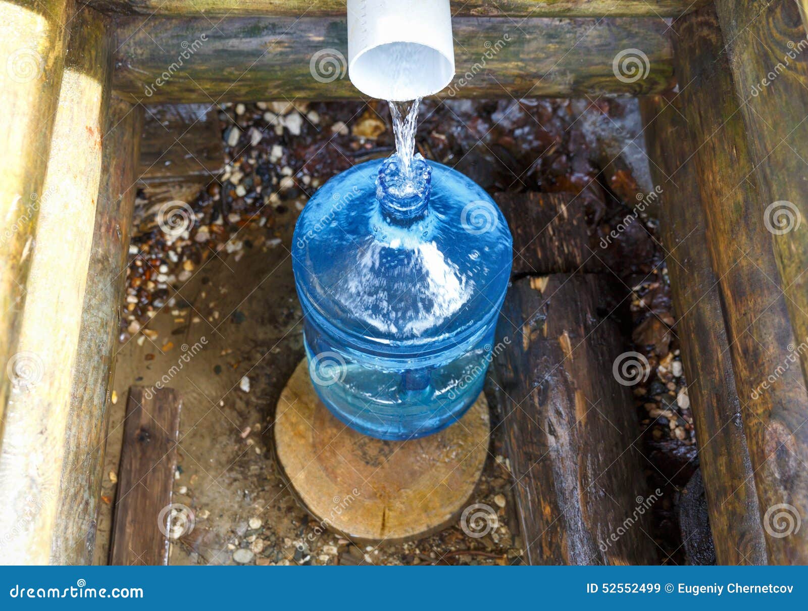 Source of Spring Water Bottle Stock Image - Image of clean, spring ...