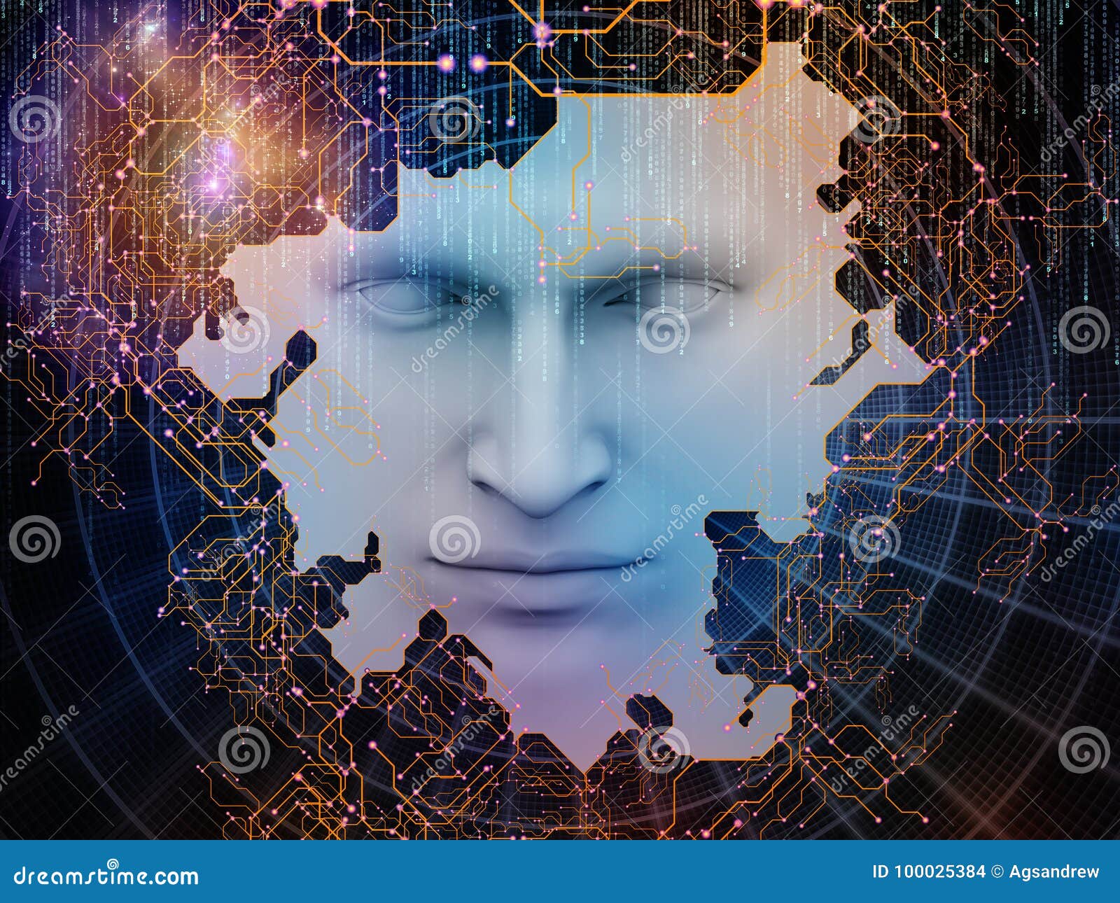 Source of Super Human stock illustration. Illustration of artificial ...