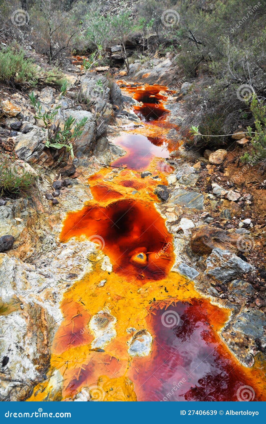 Source of Tinto River, Andalusia (Spain) Stock Image - Image of spanish ...