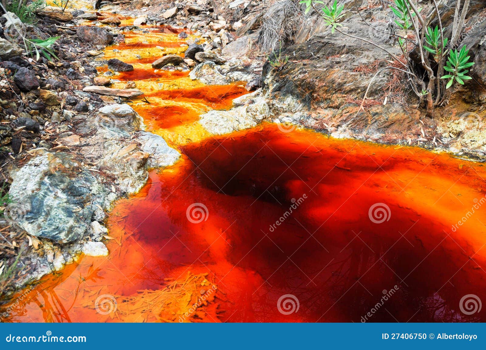 Source of Tinto River (Spain) Stock Photo - Image of huelva, landscape ...