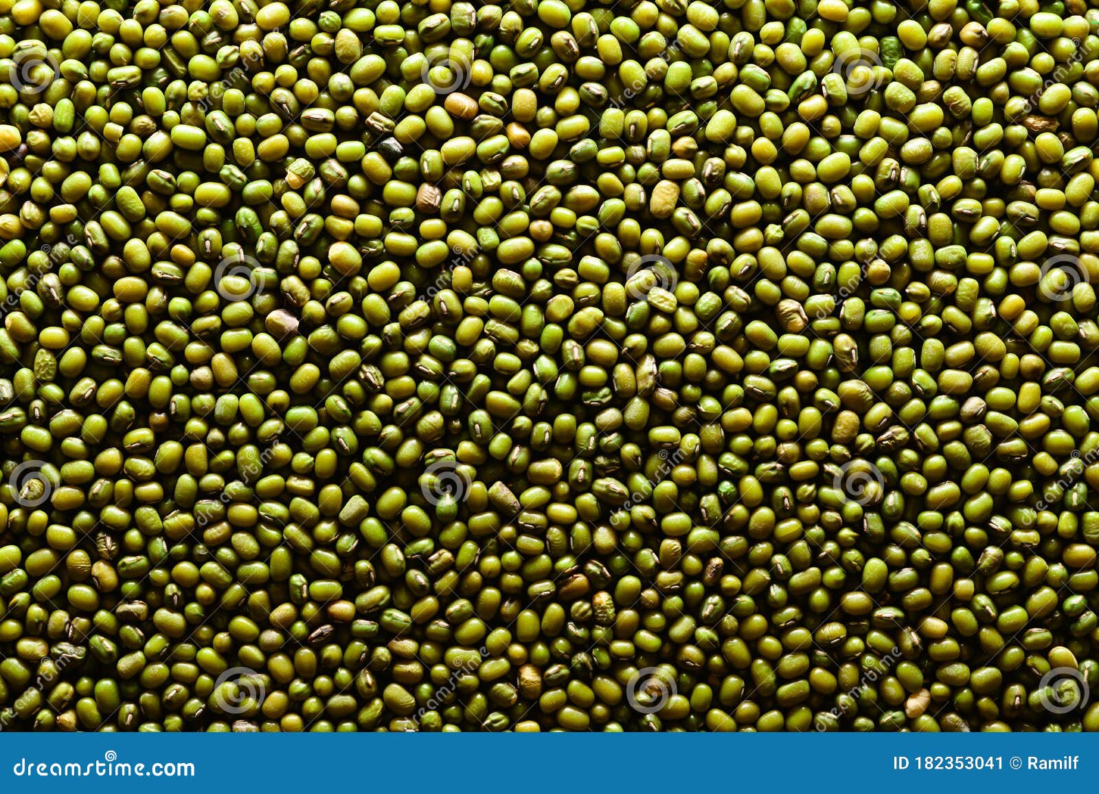 Source of Vegetable Protein. Mung Beans Texture Stock Image - Image of ...