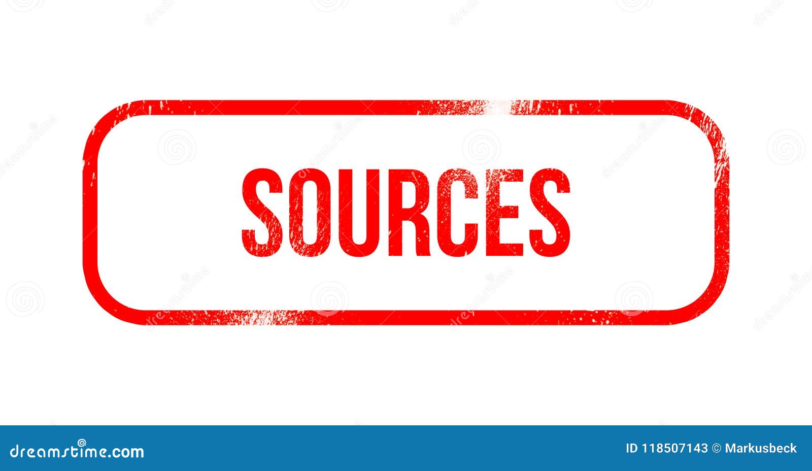 Sources - Red Grunge Rubber, Stamp Stock Illustration - Illustration of ...