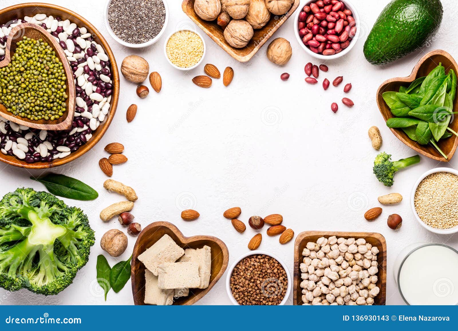 Sources of Vegetable Protein. Beans, Nuts and Other Nutritious ...