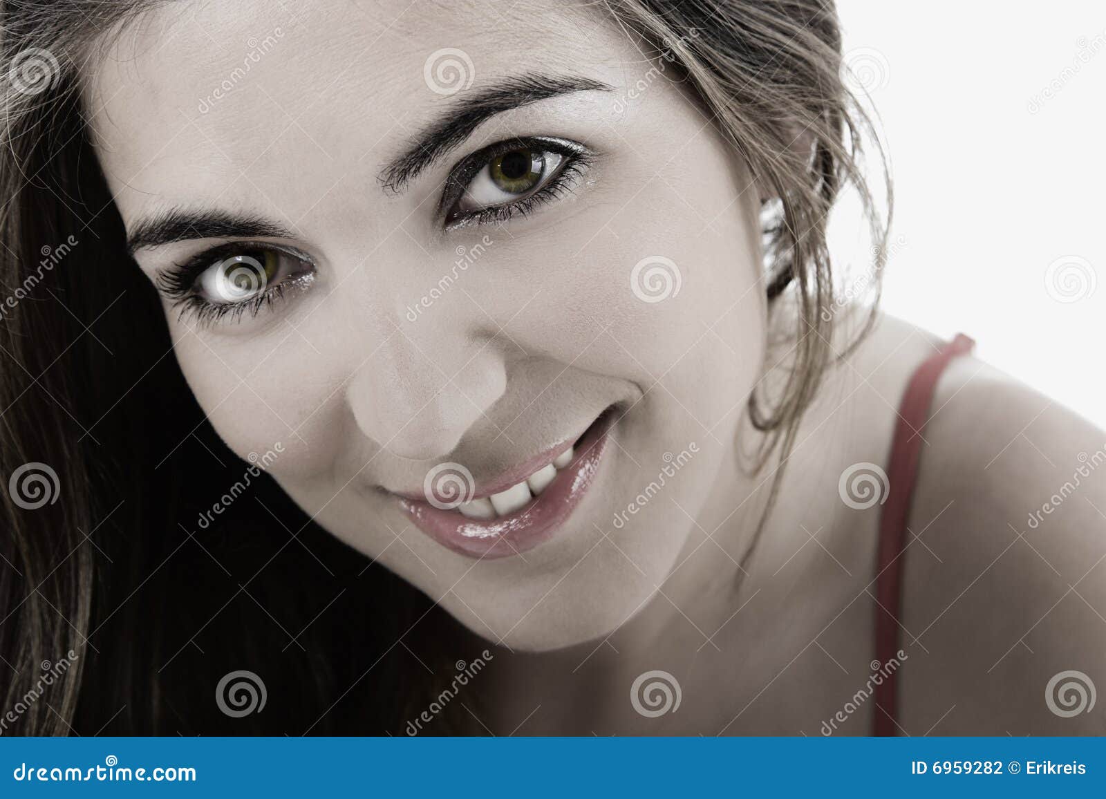 Sourire grand photo stock. Image du visage, lueur, appréciez - 6959282