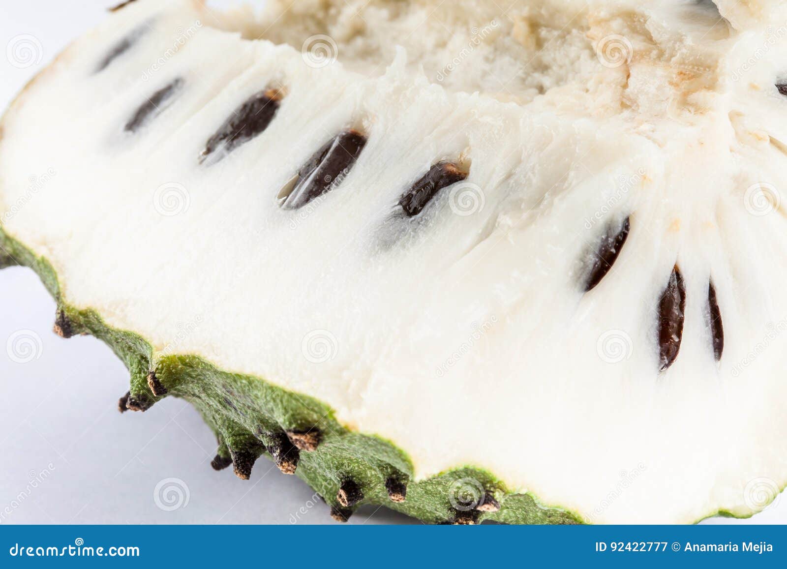 Soursop Annona muricata stock image. Image of ingredient - 92422777