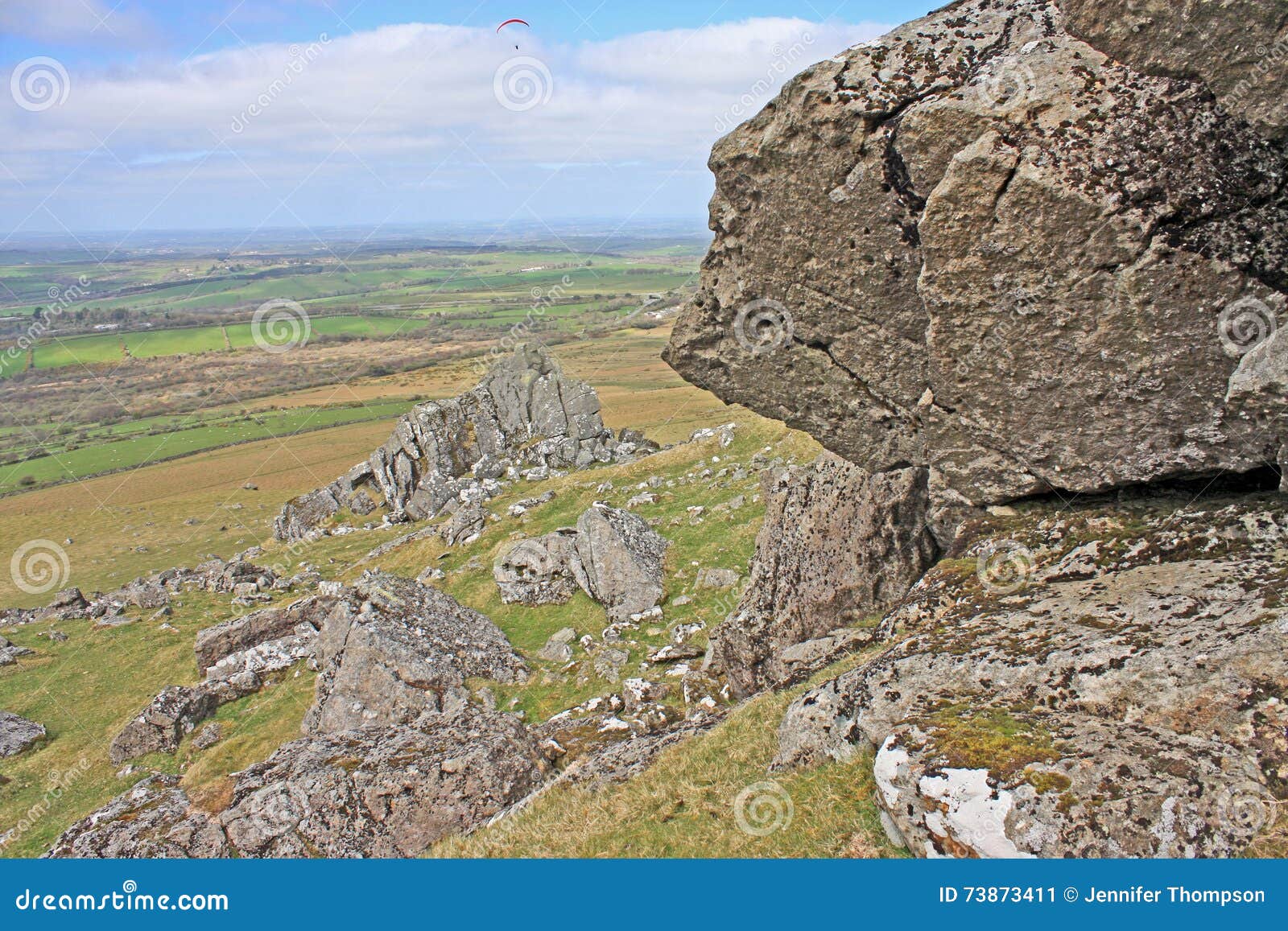 Sourton Tor, Dartmoor stock image. Image of grass, rock - 73873411