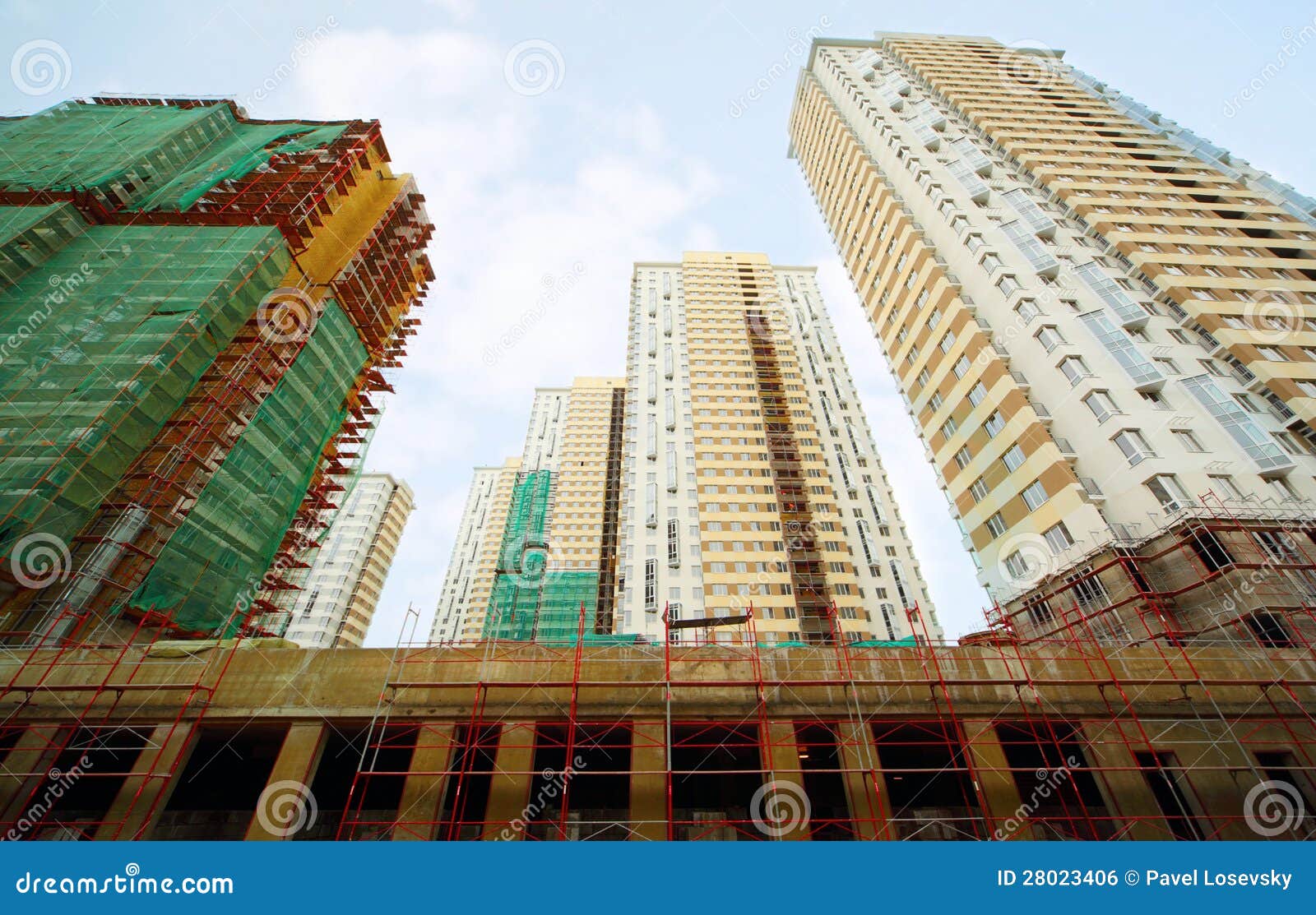 Sous-sol, Construction De La Haute Construction Photo éditorial - Image ...