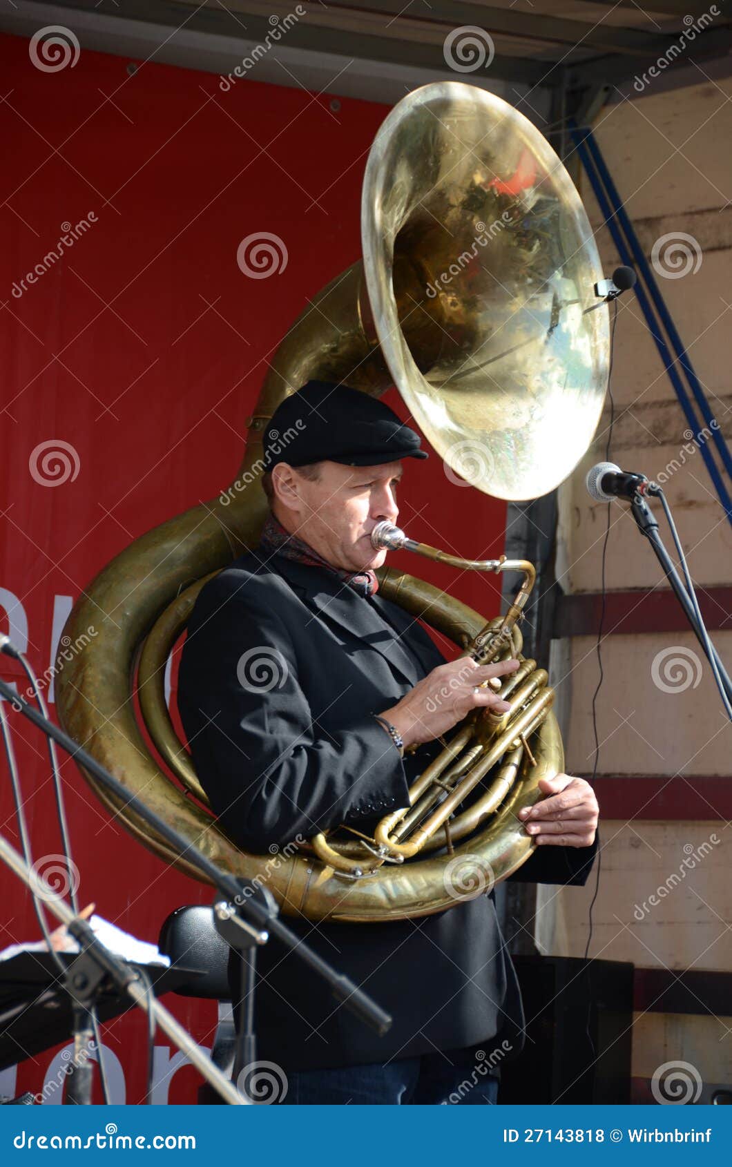 Sousaphone Player