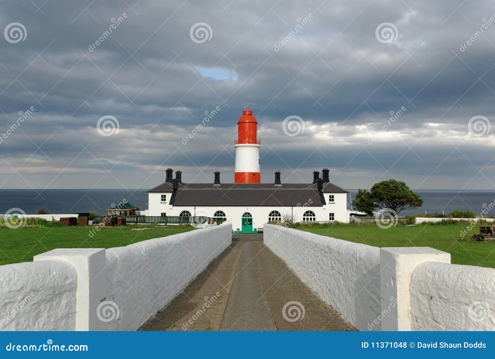Souter Lighthouse at Lizard Point Stock Photo - Image of feature ...
