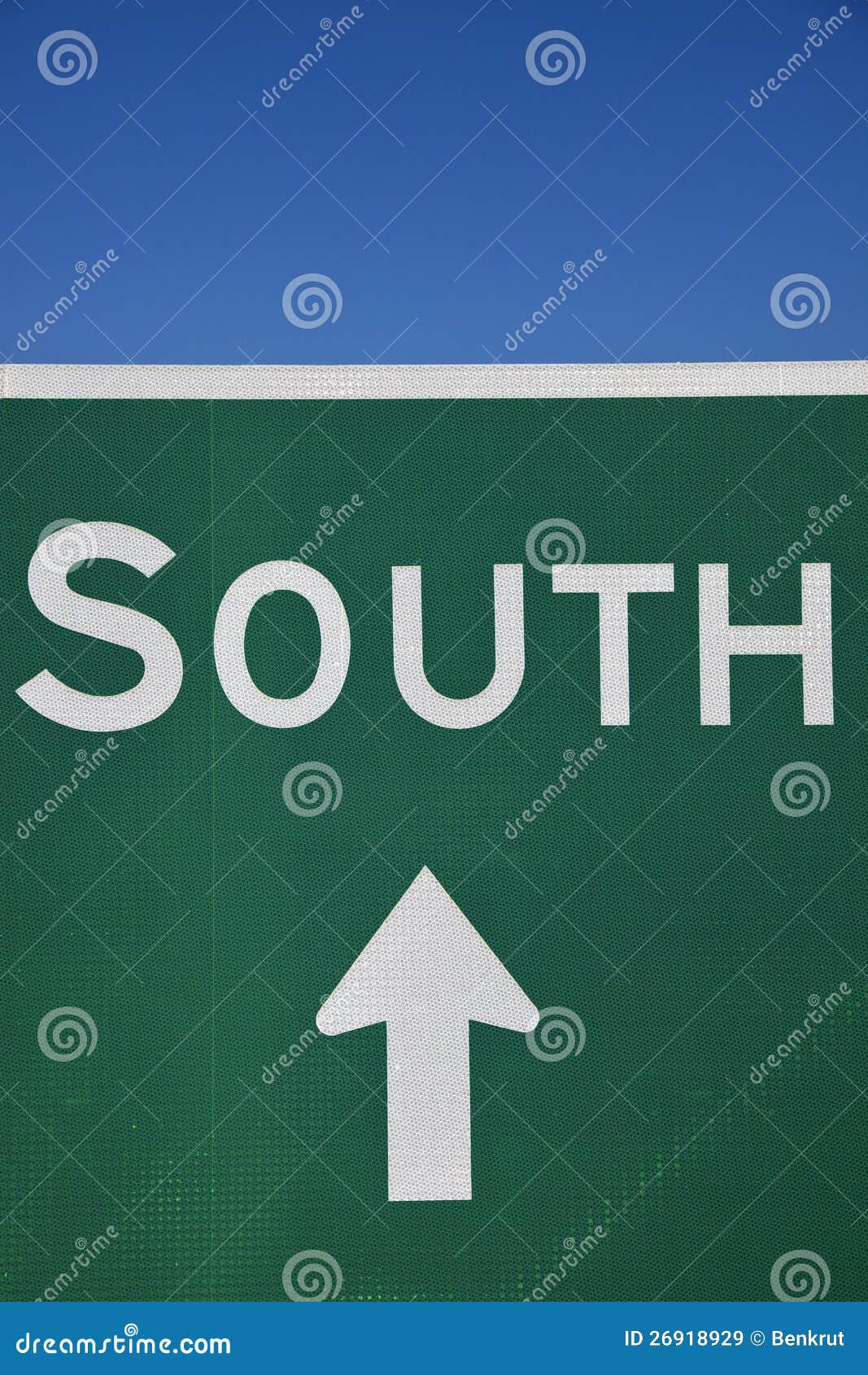 South stock image. Image of number, ohio, arrow, interstate - 26918929