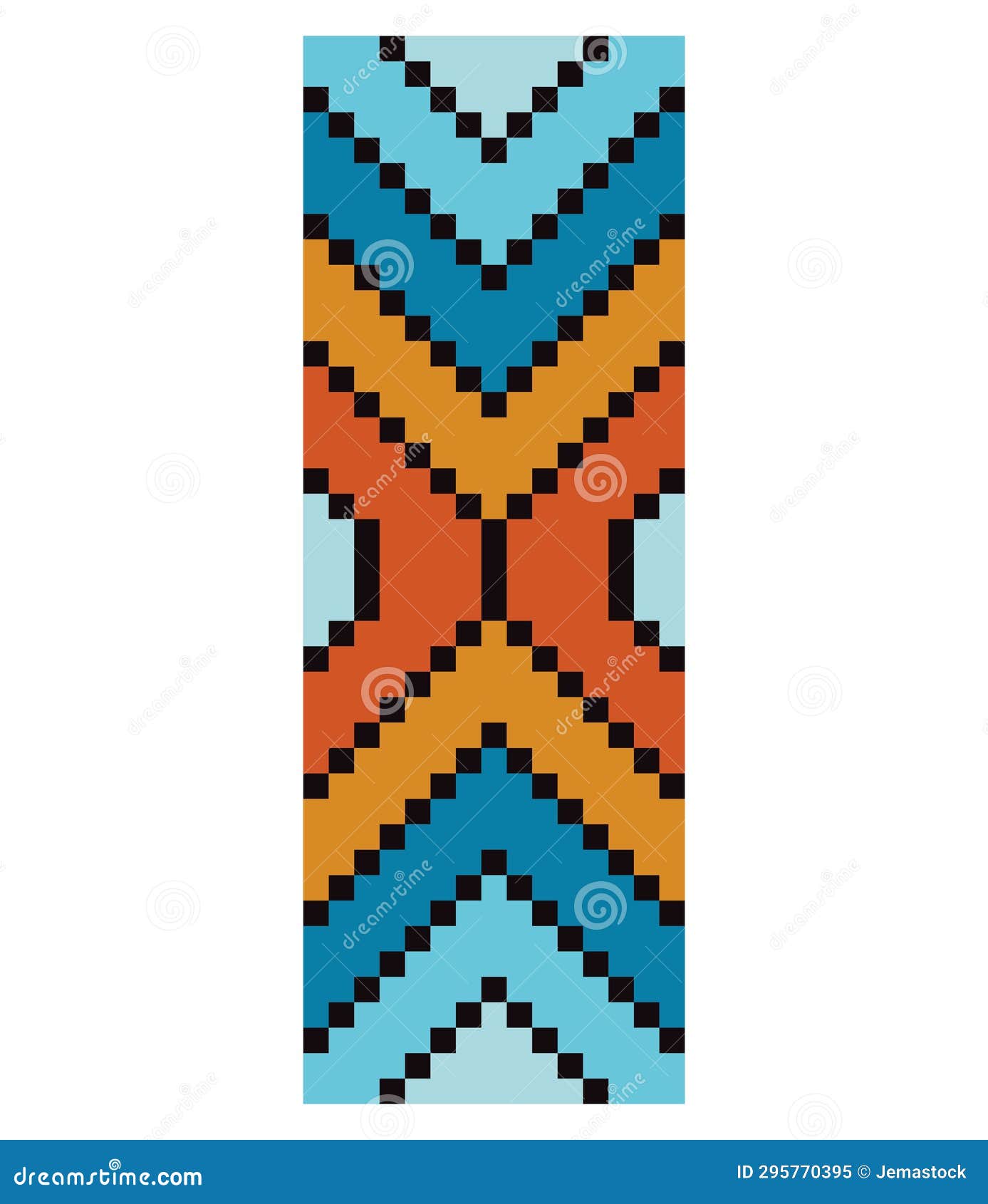 South Africa Beadwork Isolated Stock Vector - Illustration of design ...