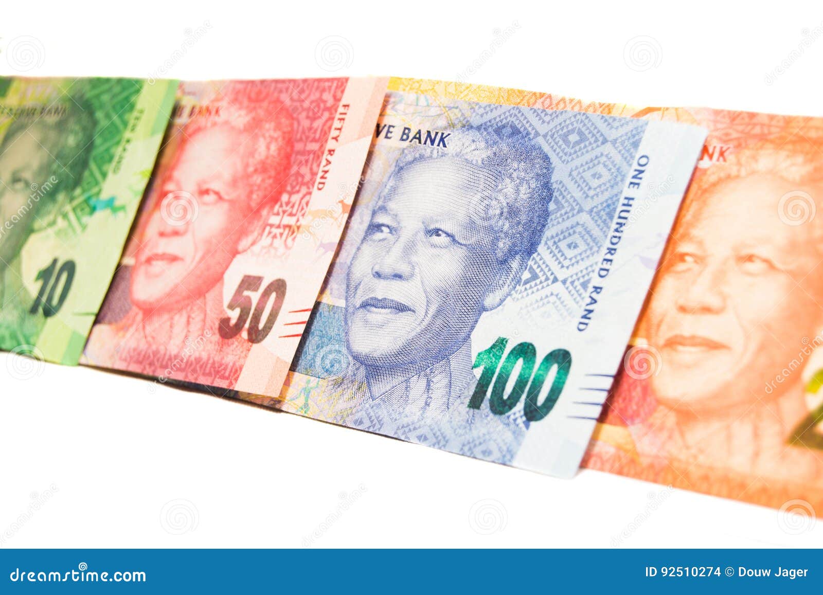 South-Africa Notes stock photo. Image of cash, white - 92510274