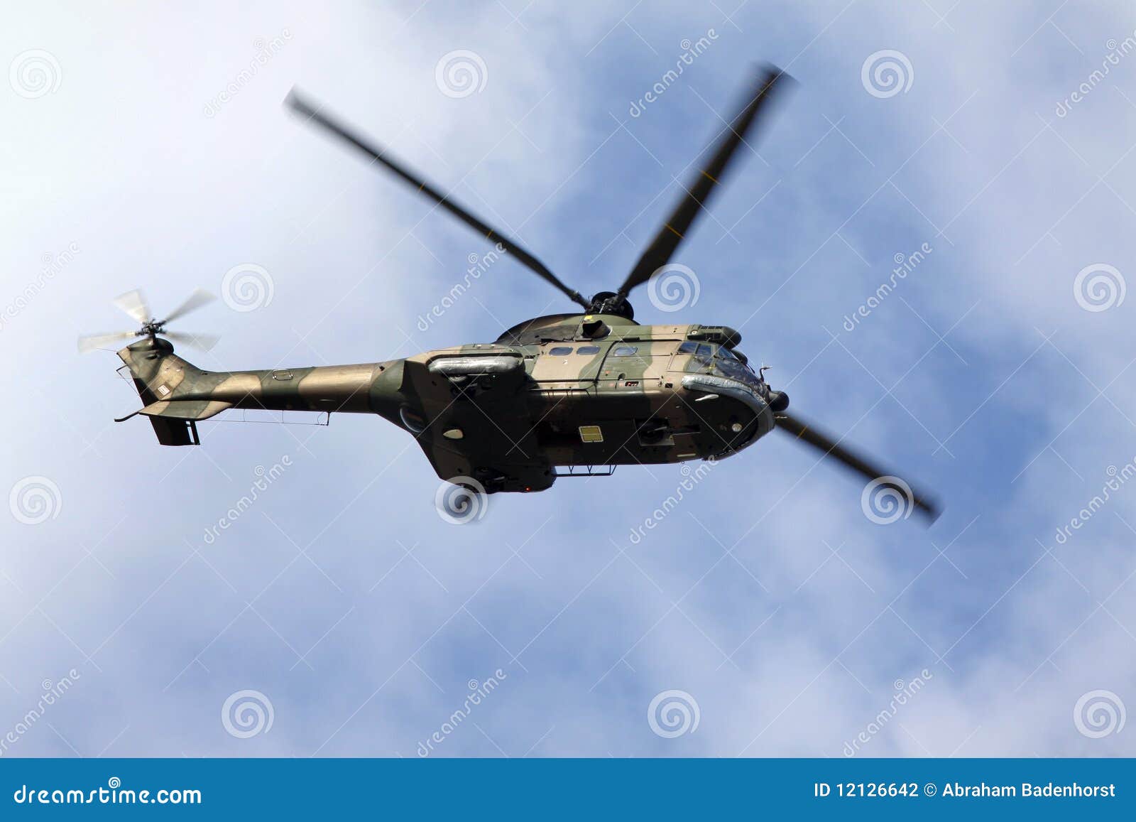 South African Air Force Helicopter Stock Photo - Image of warfare, cape ...