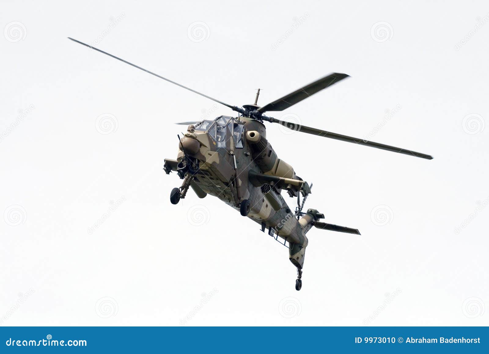 South African Air Force Rooivalk Attack Helicopter Stock Photo - Image ...