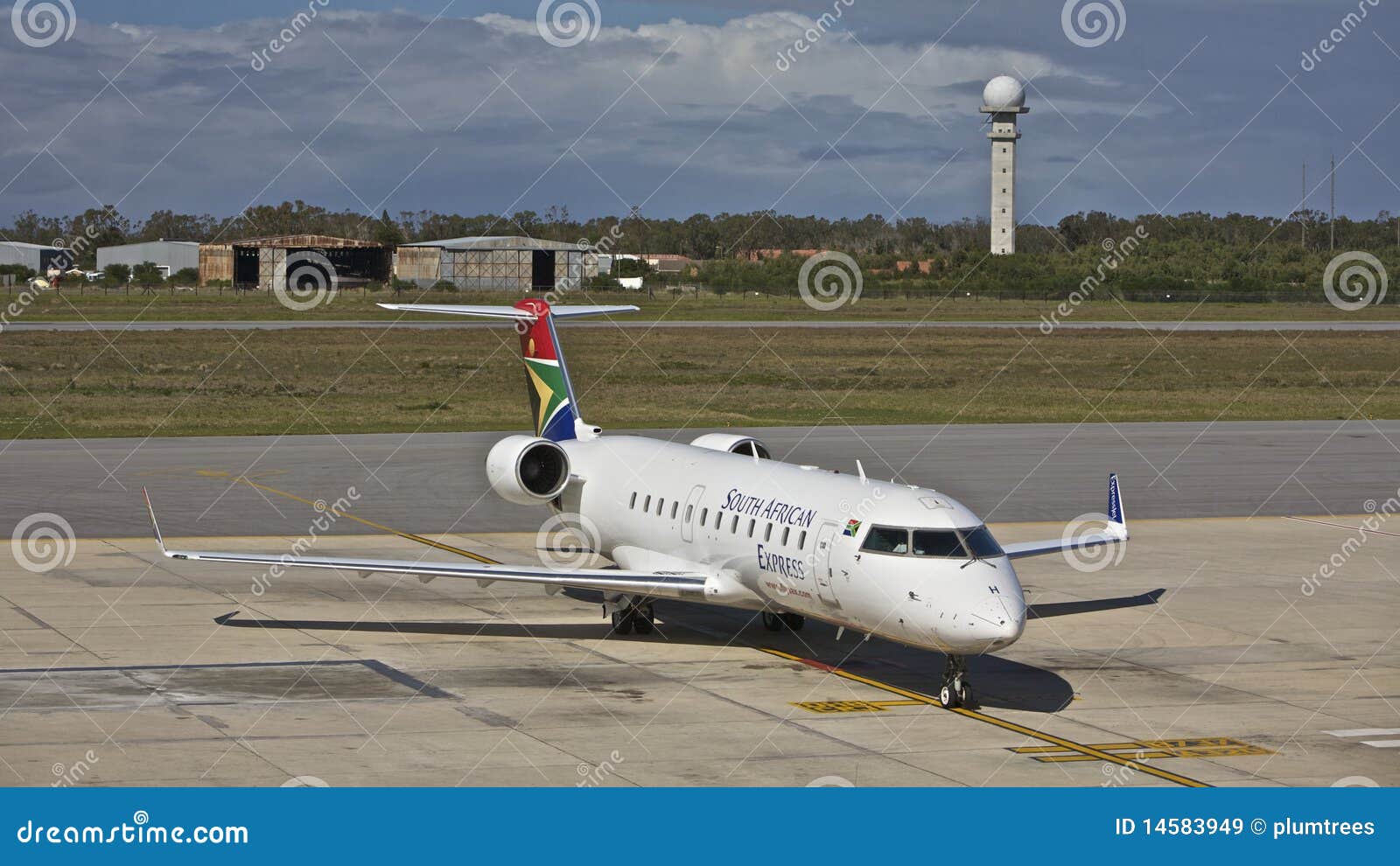 South African Airline Plane Editorial Stock Image - Image of airbus ...