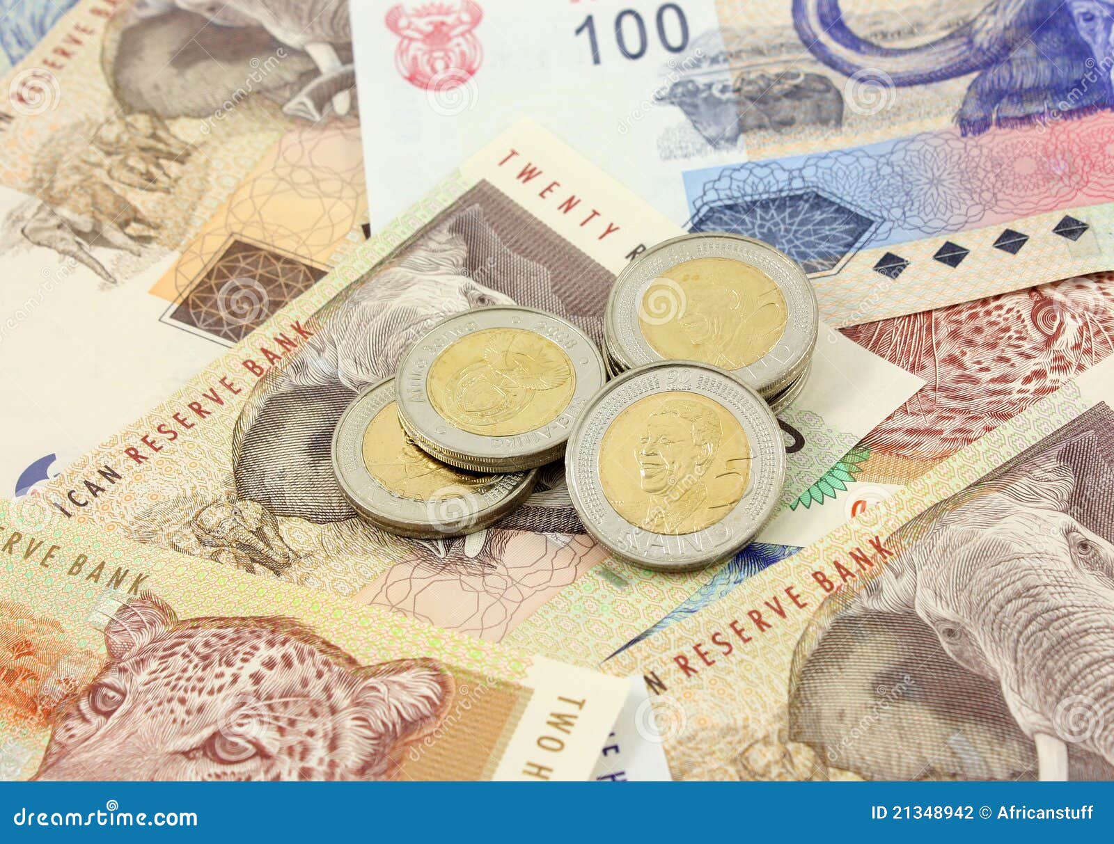 South African Currency stock photo. Image of south, african - 21348942