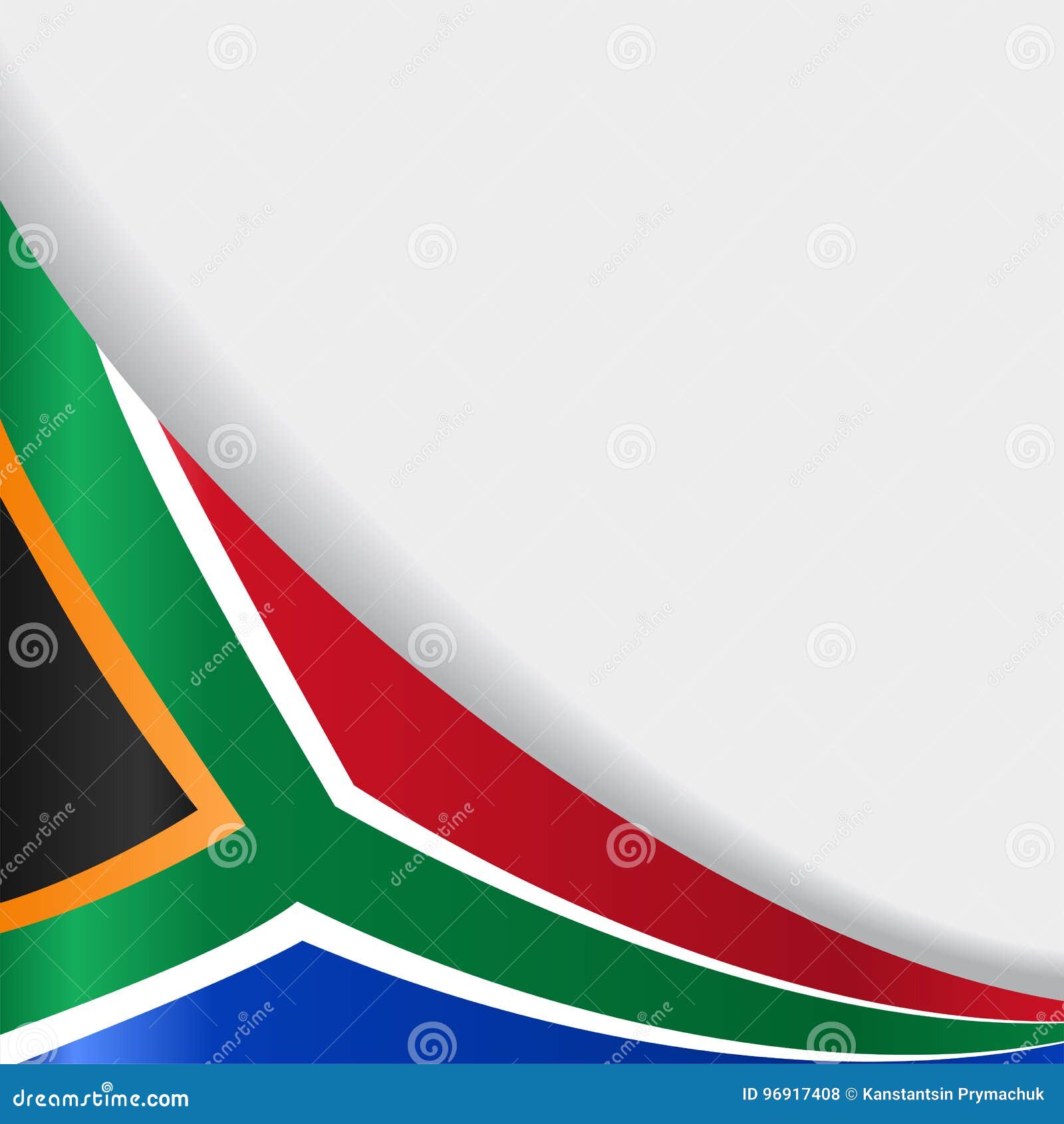 South African Flag Background. Vector Illustration. Stock Vector ...