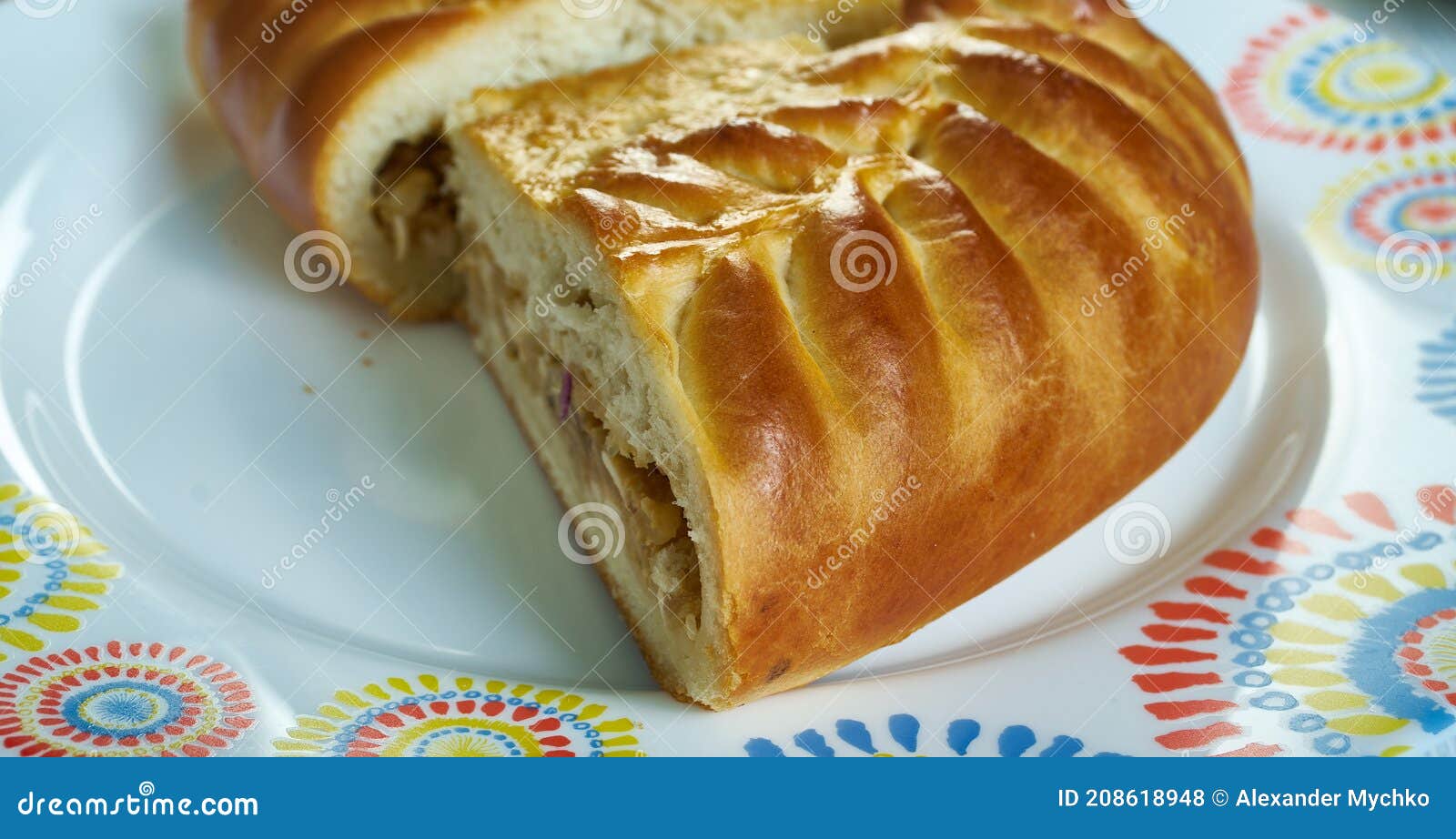 South African Hoenderpastei Stock Photo - Image of appetizer, dinner ...