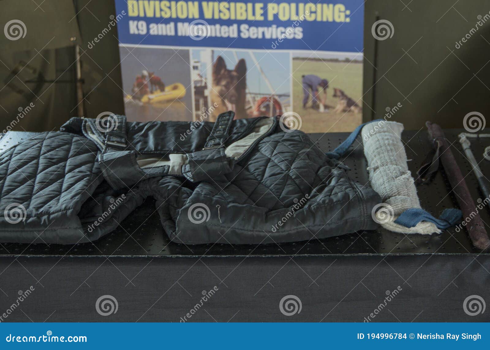 South African Police K9 Training Gear, Bitework Editorial Stock Image ...