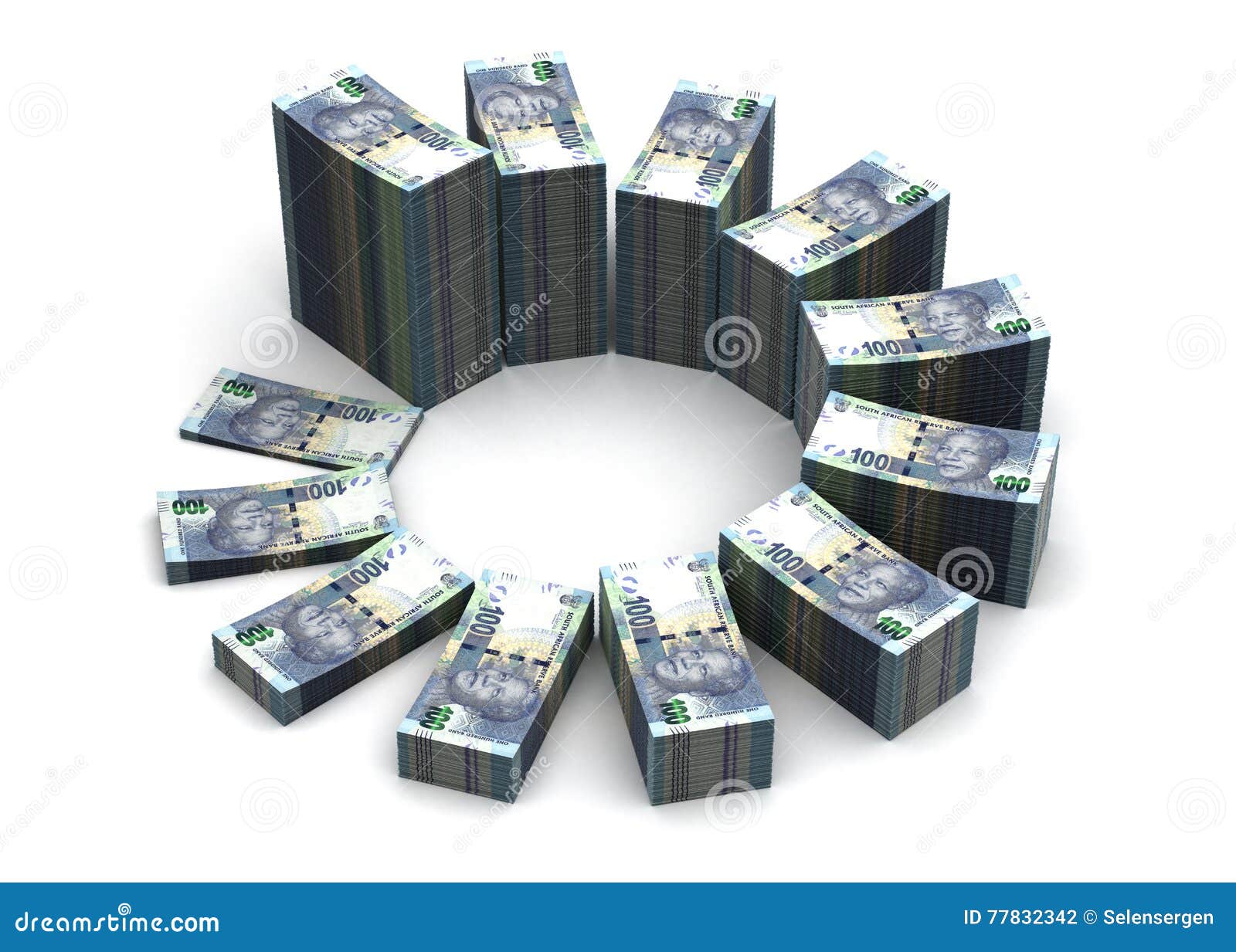 South African Rand Chart stock illustration. Illustration of concepts ...