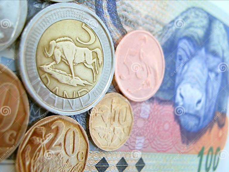 South African Rands stock image. Image of finance, notes - 20018647