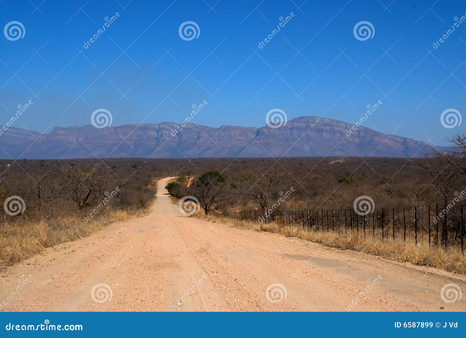 South African Road Royalty Free Stock Images - Image: 6587899