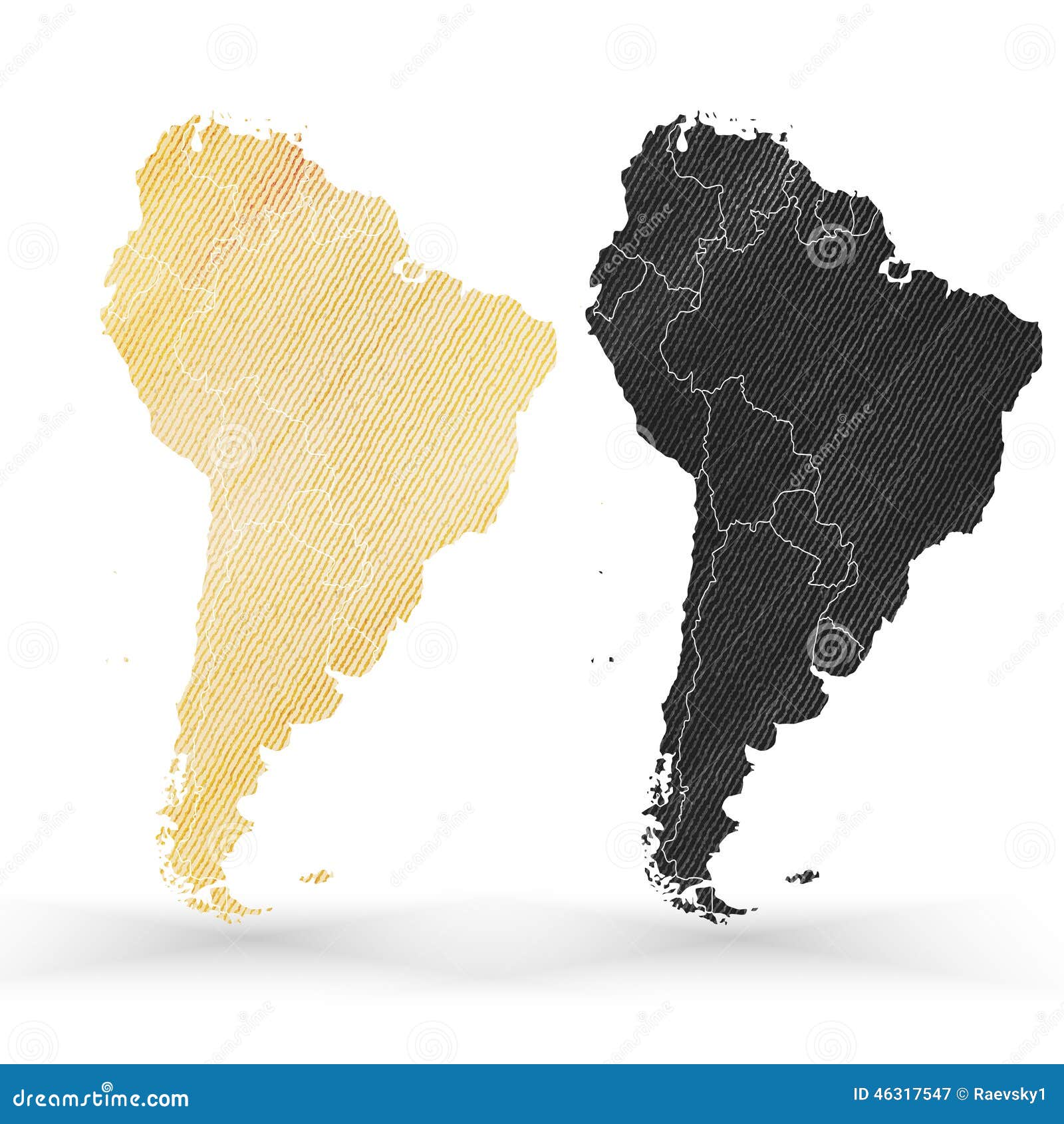 South America Map, Wooden Design Texture, Vector Stock Vector ... South America Map, Wooden Design Texture, Vector Stock Vector ...