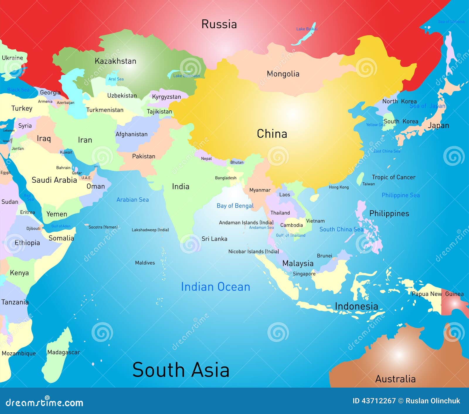South China Sea Map