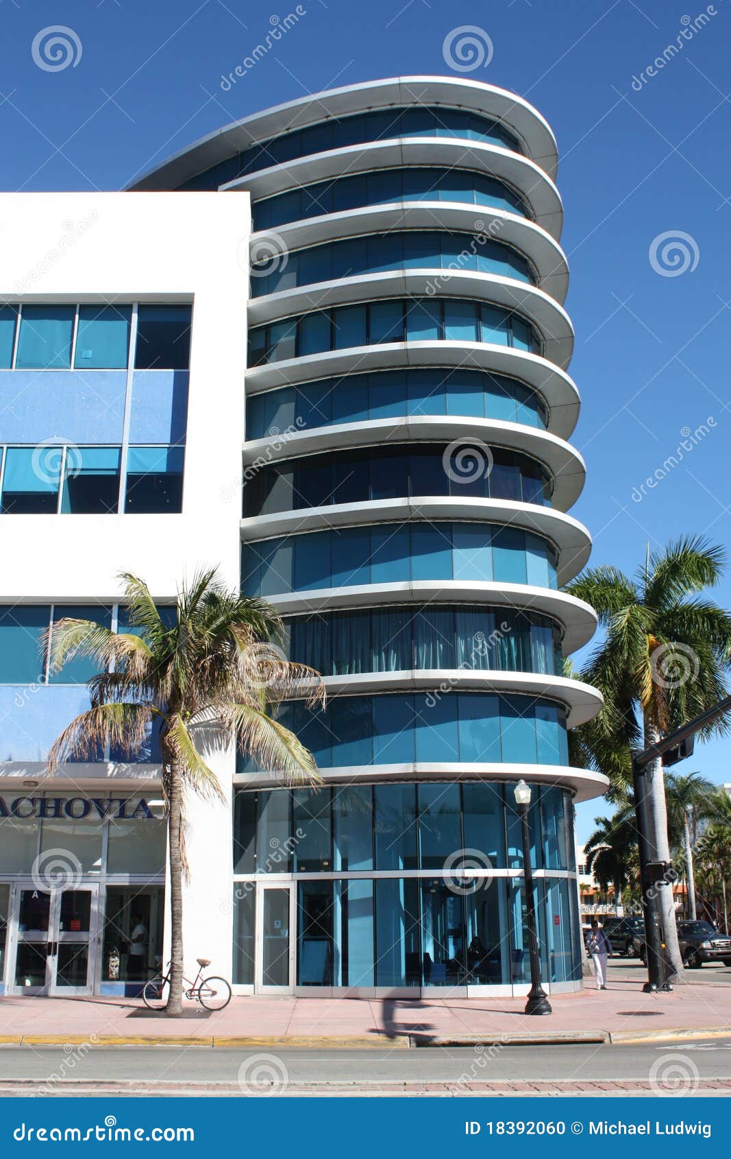 South Beach Building editorial image. Image of yellow - 18392060