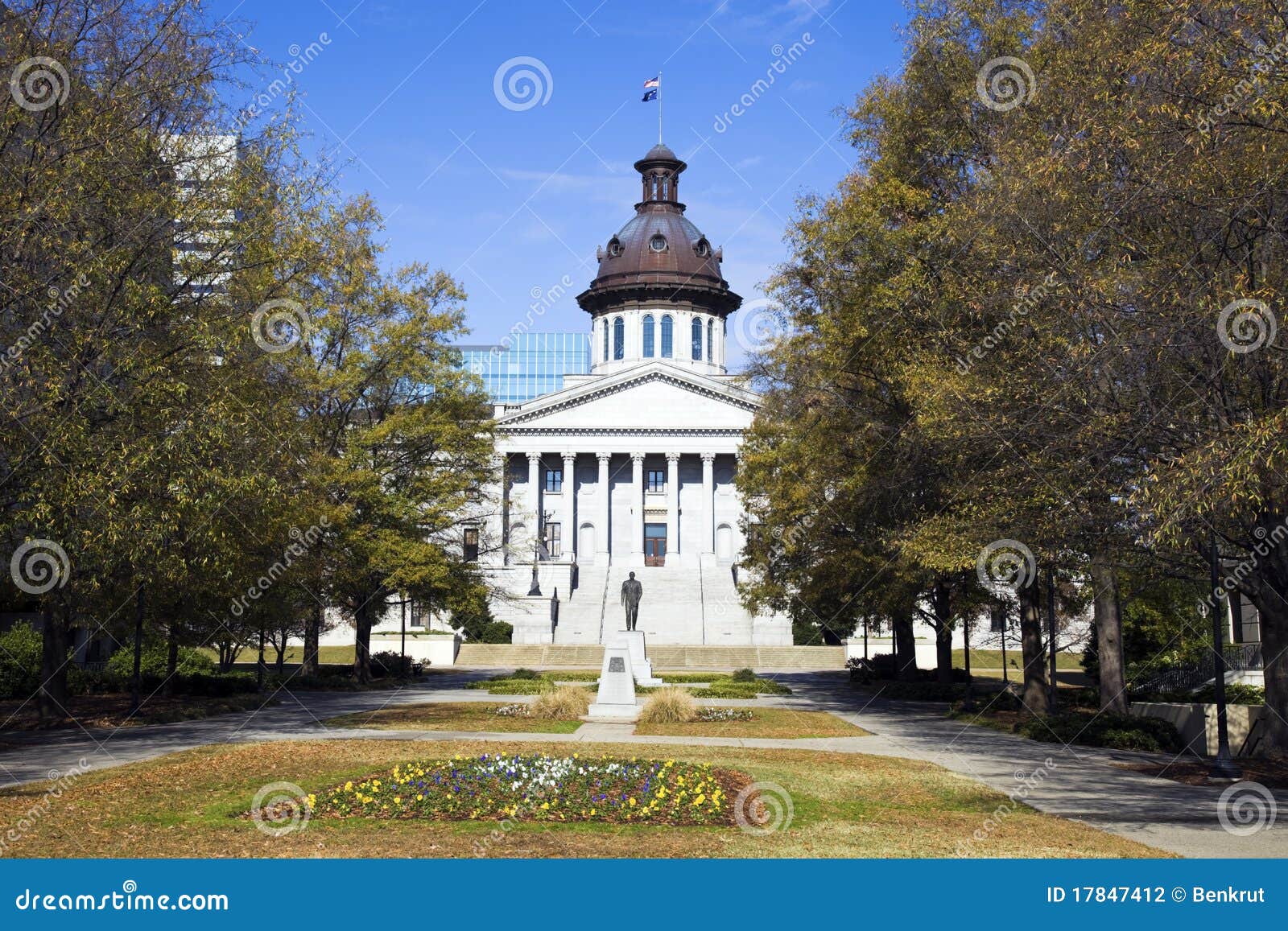 South Carolina - State Capitol Stock Photo - Image of dome, style: 17847412